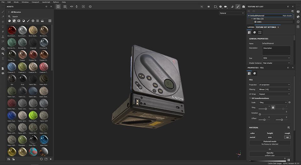 paoxmio - Sony D-88 - the smallest Discman ever made. CG poster collection.