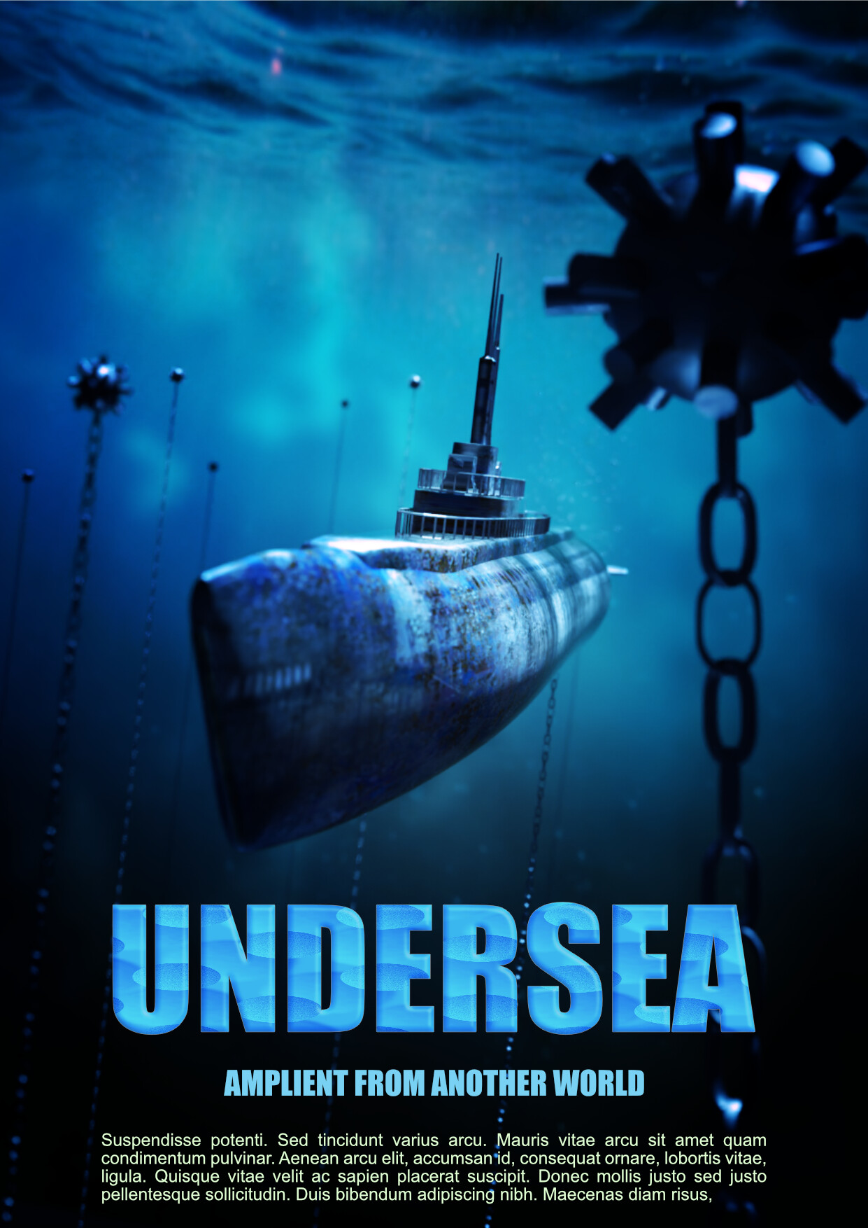 ArtStation - "Submarine 2023: Fiction poster"