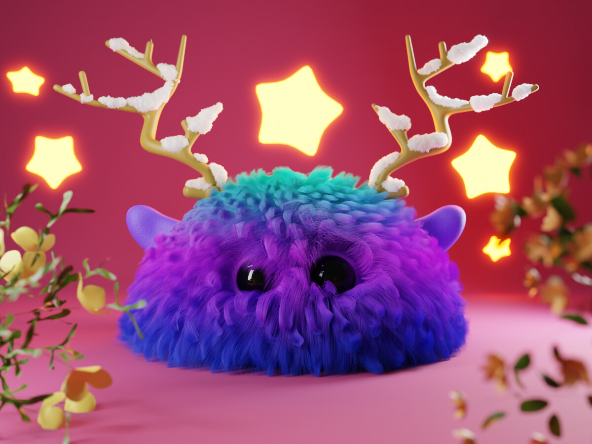 ArtStation - Fluffy Guy