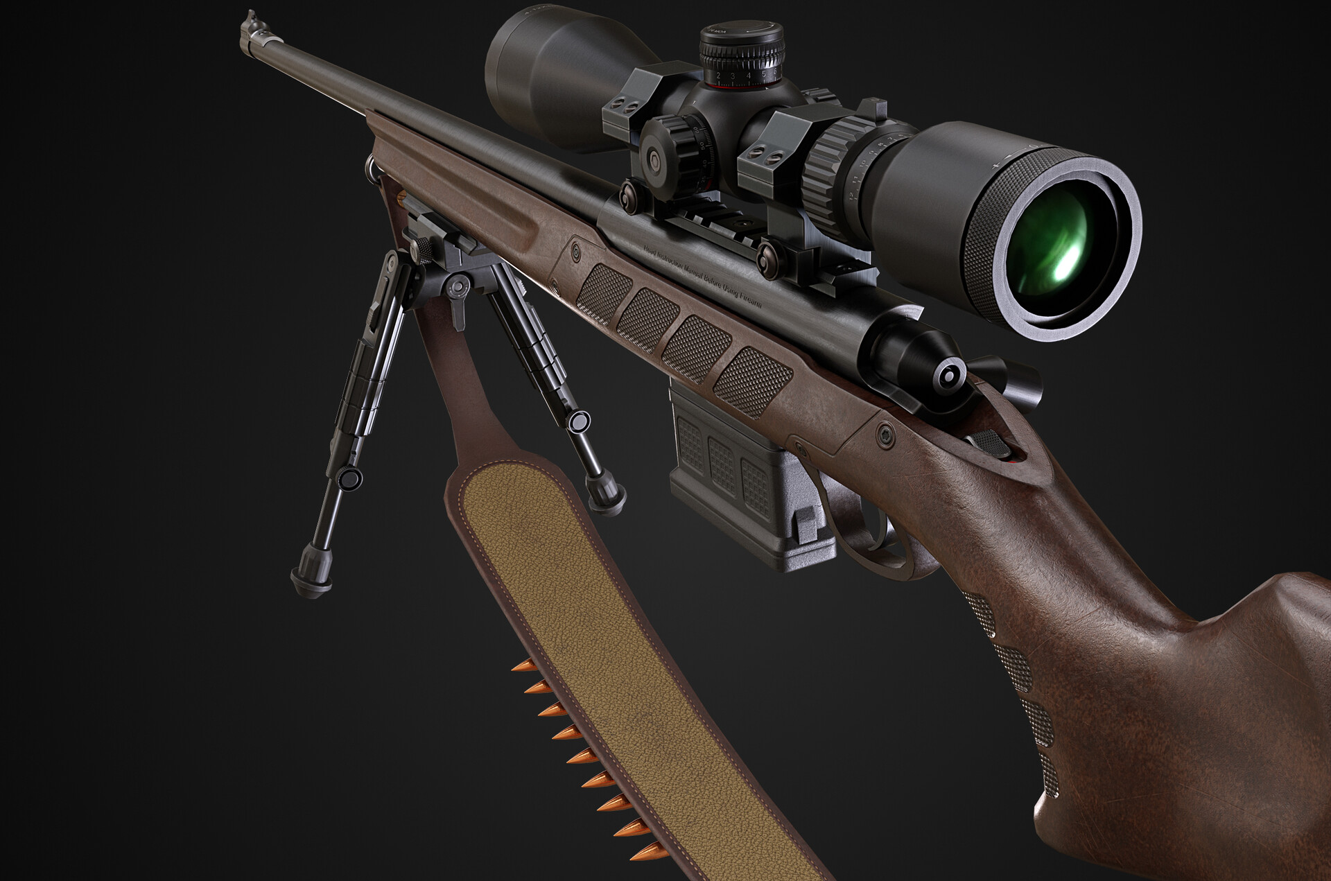 ArtStation - Hunting Rifle V2