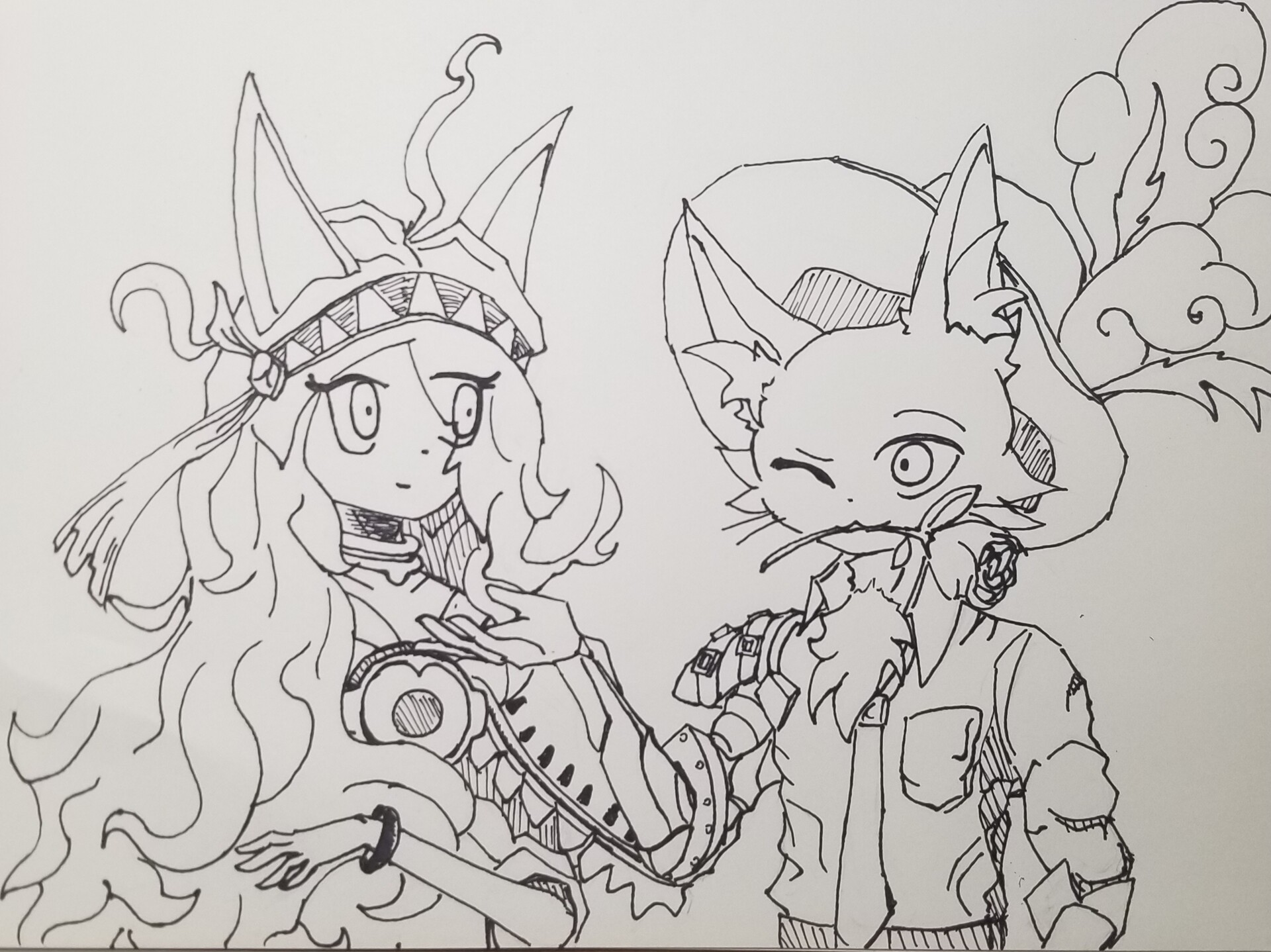 coloring pages battle cats