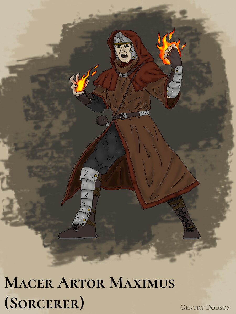 ArtStation - Macer - The Sorcerer