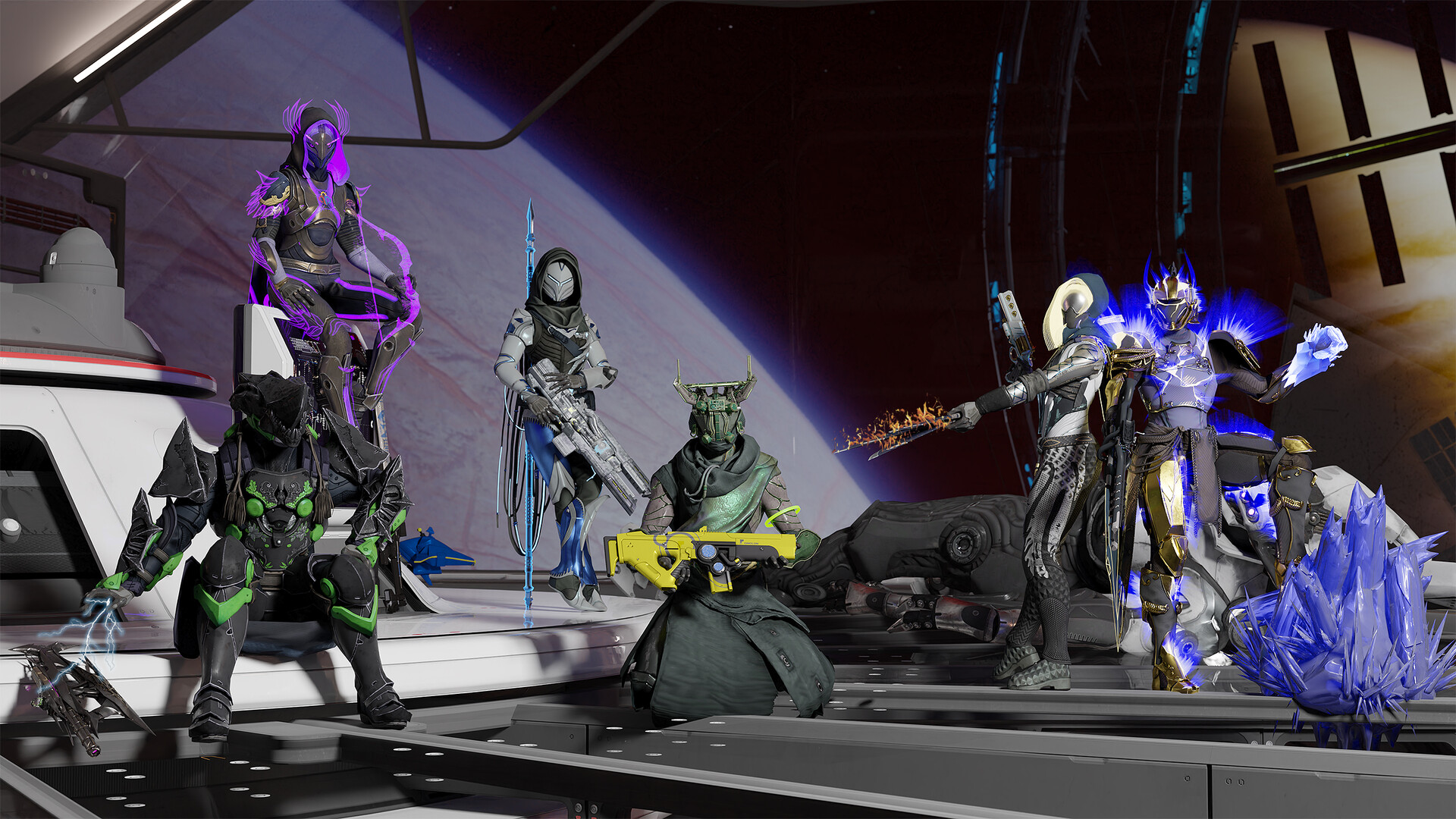 ArtStation - Raid Night (Destiny 2 Fanart)