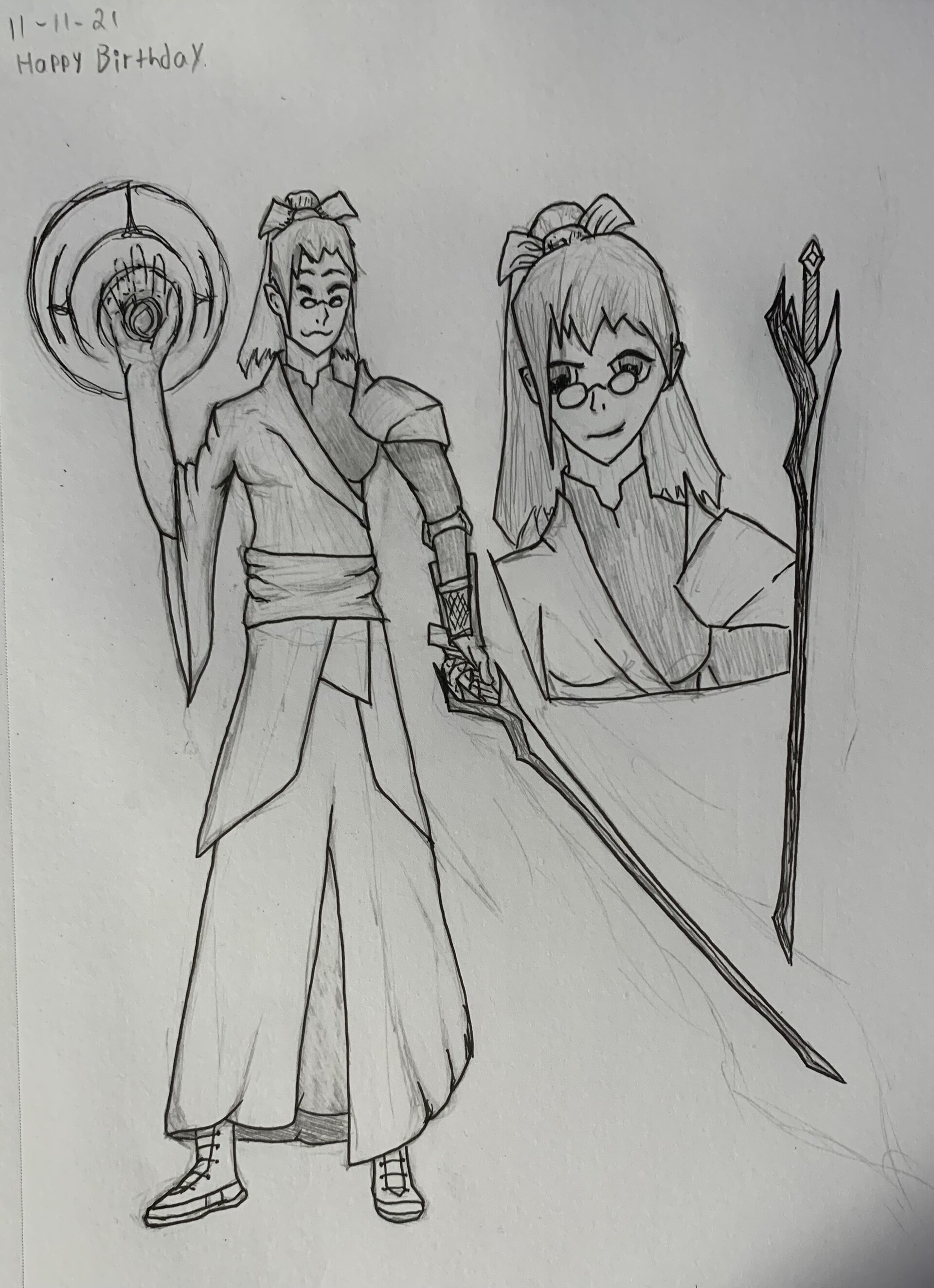 ArtStation - Quick Design - Sword Mage