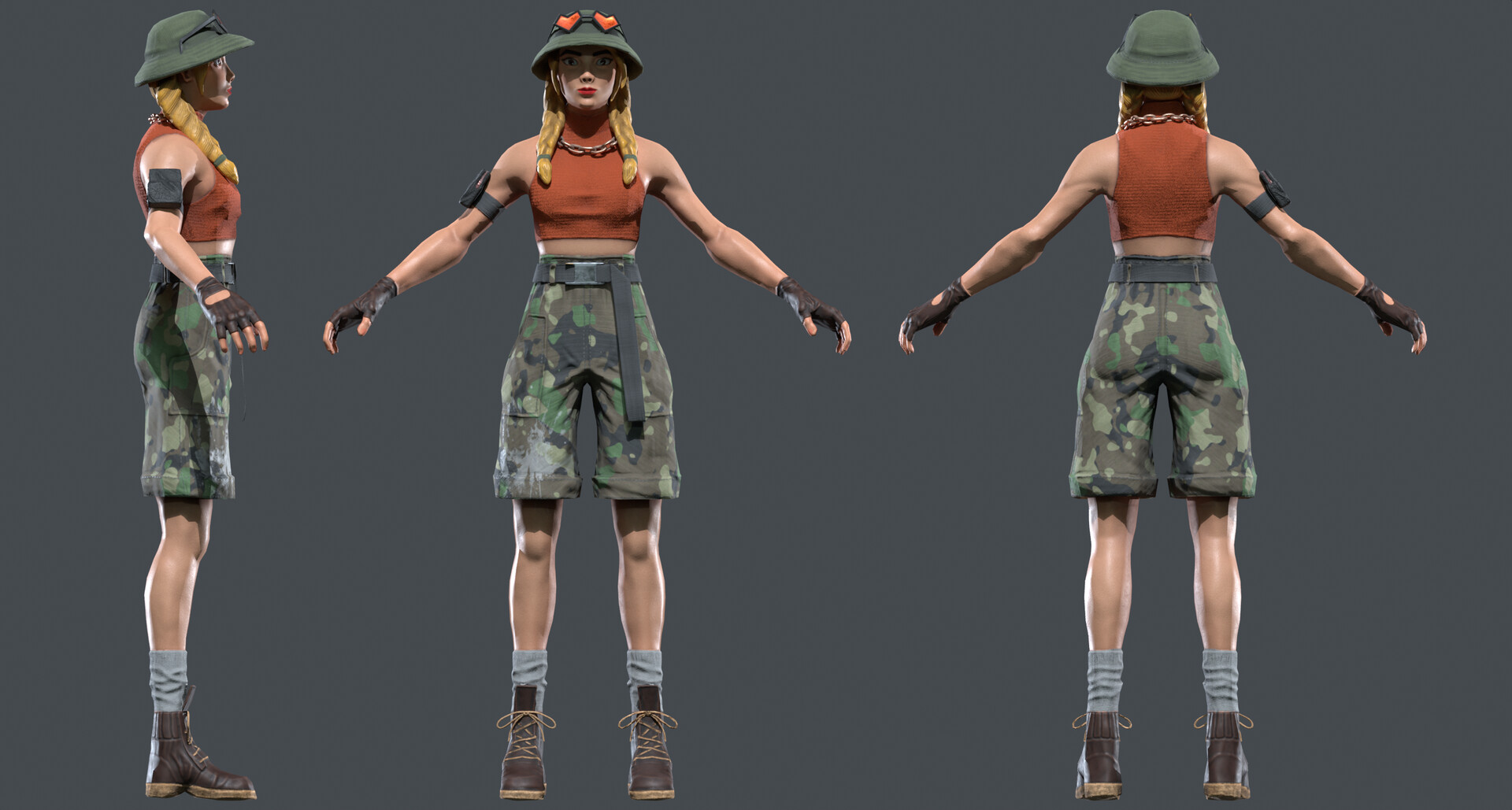 ArtStation - Stylized Female Character