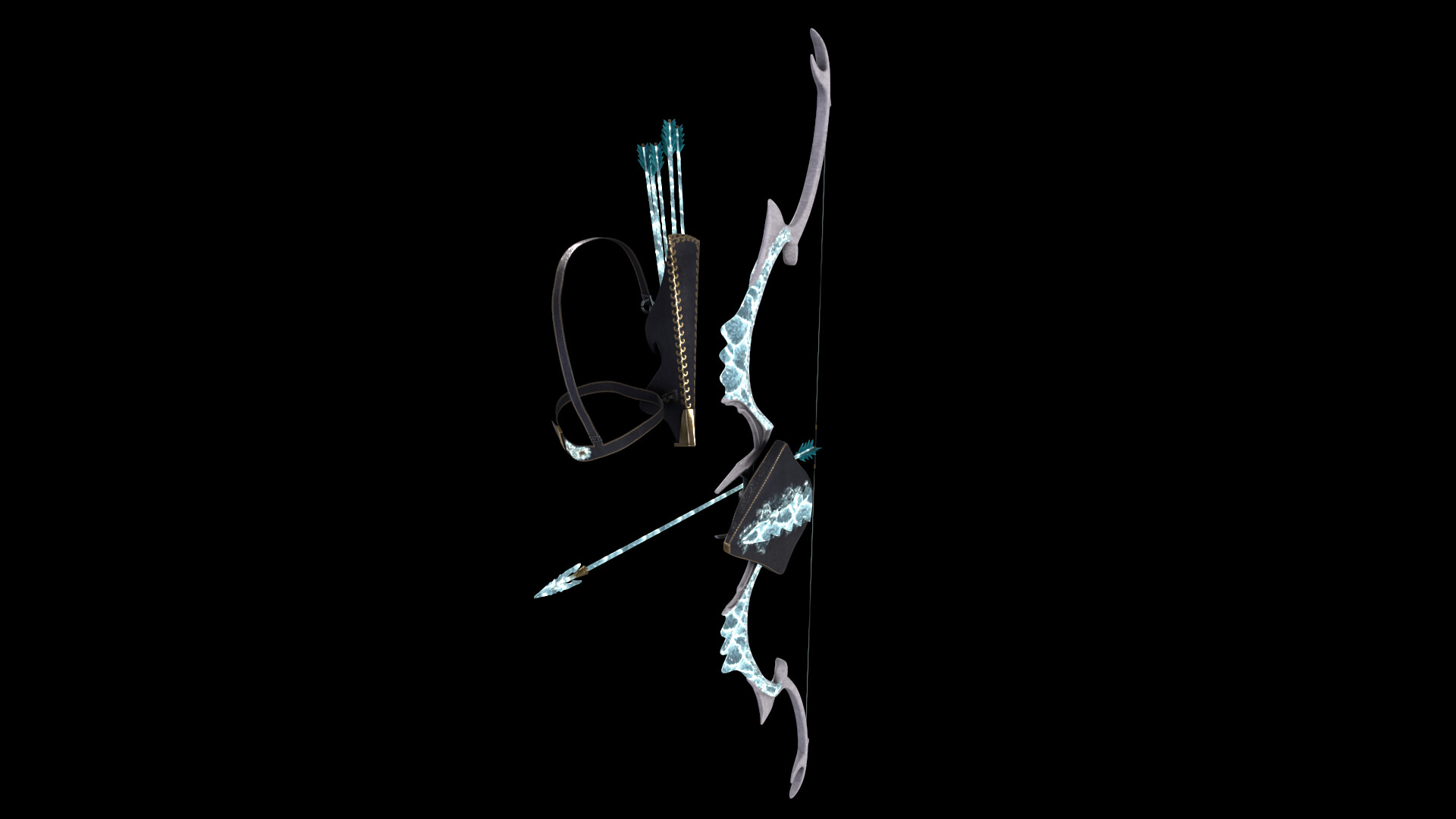 ArtStation - Elven Ice Bow