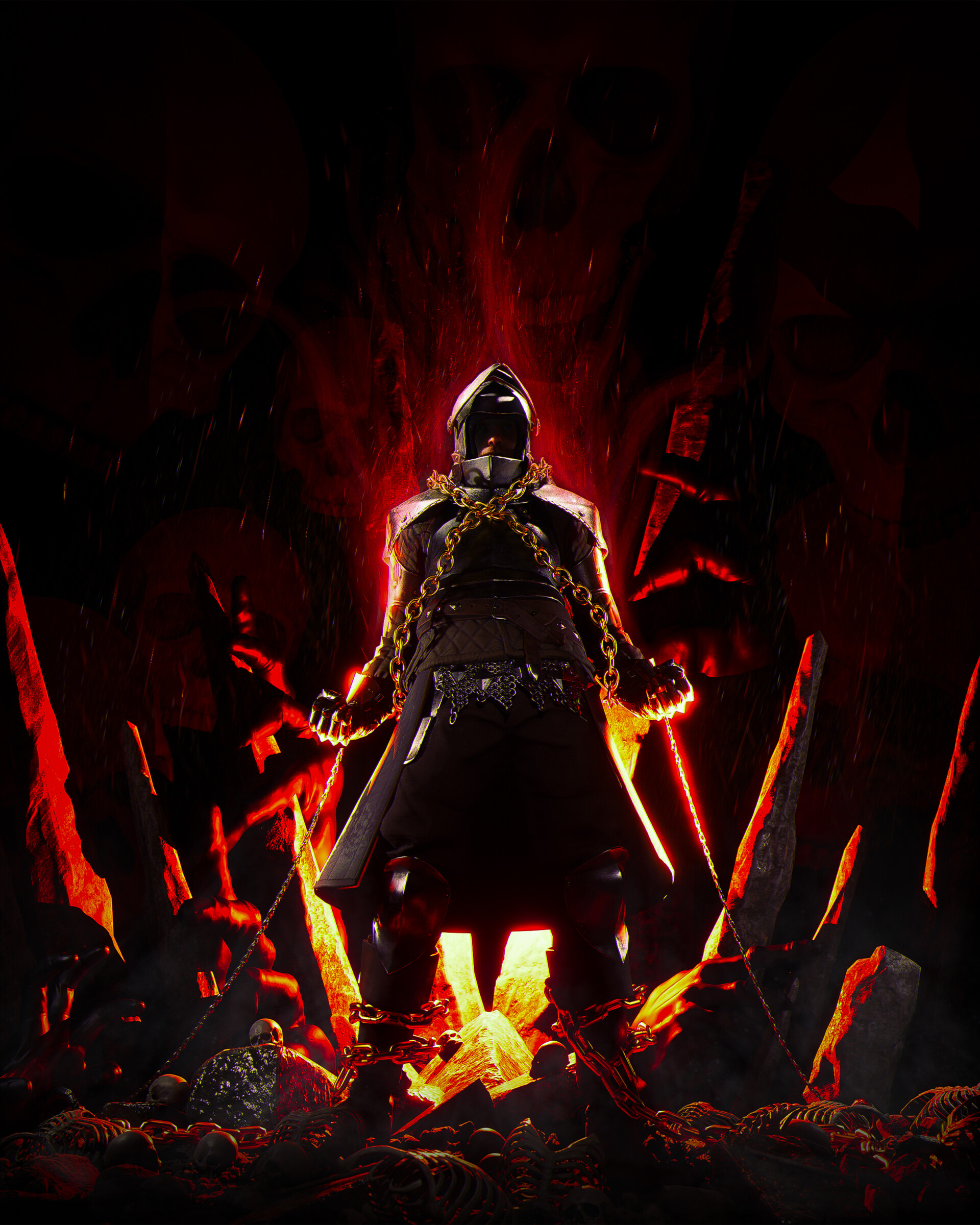 ArtStation - Knight of Hell