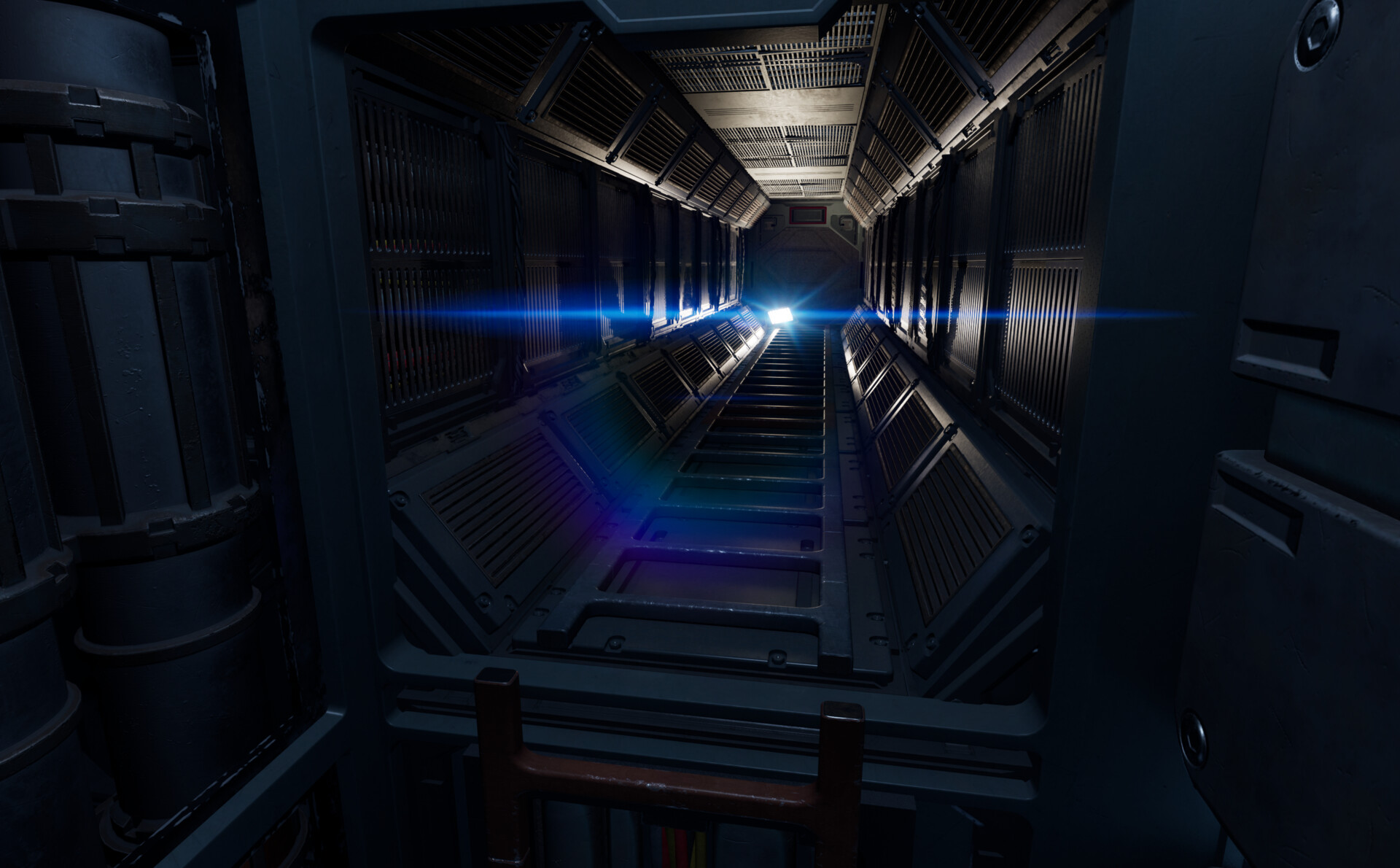 ArtStation - Aliens Hallway Study