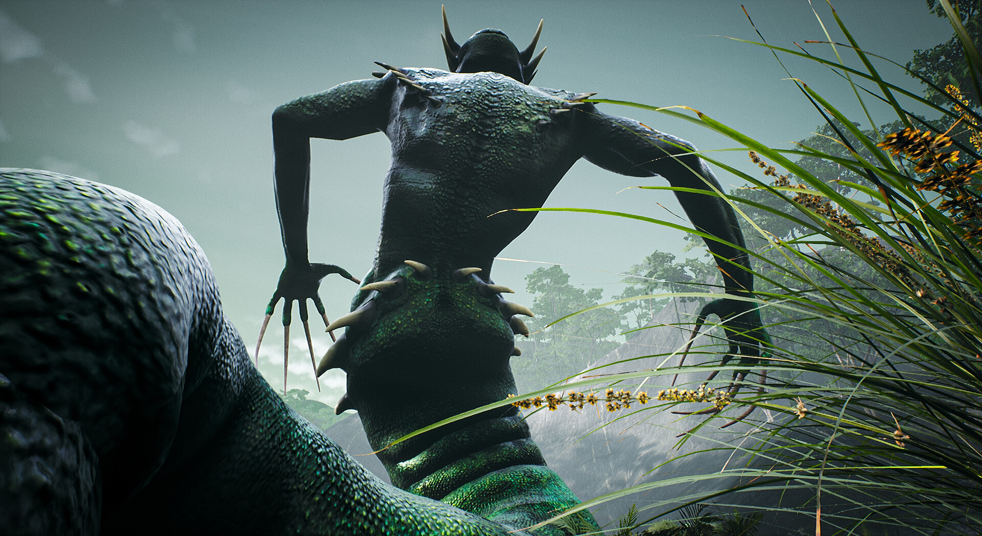 ArtStation - Snake Demon