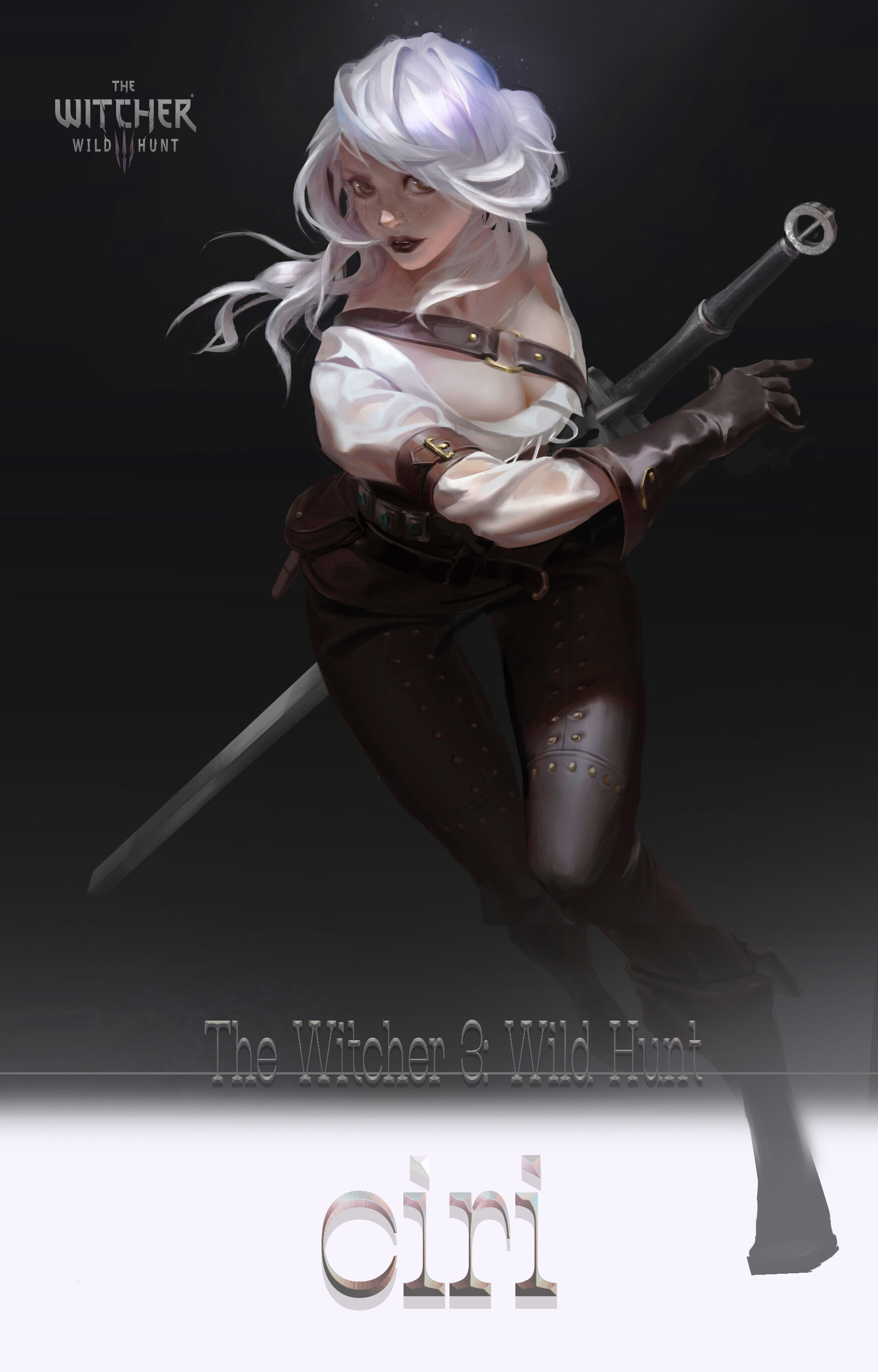 ArtStation - Ciri from The Witcher3