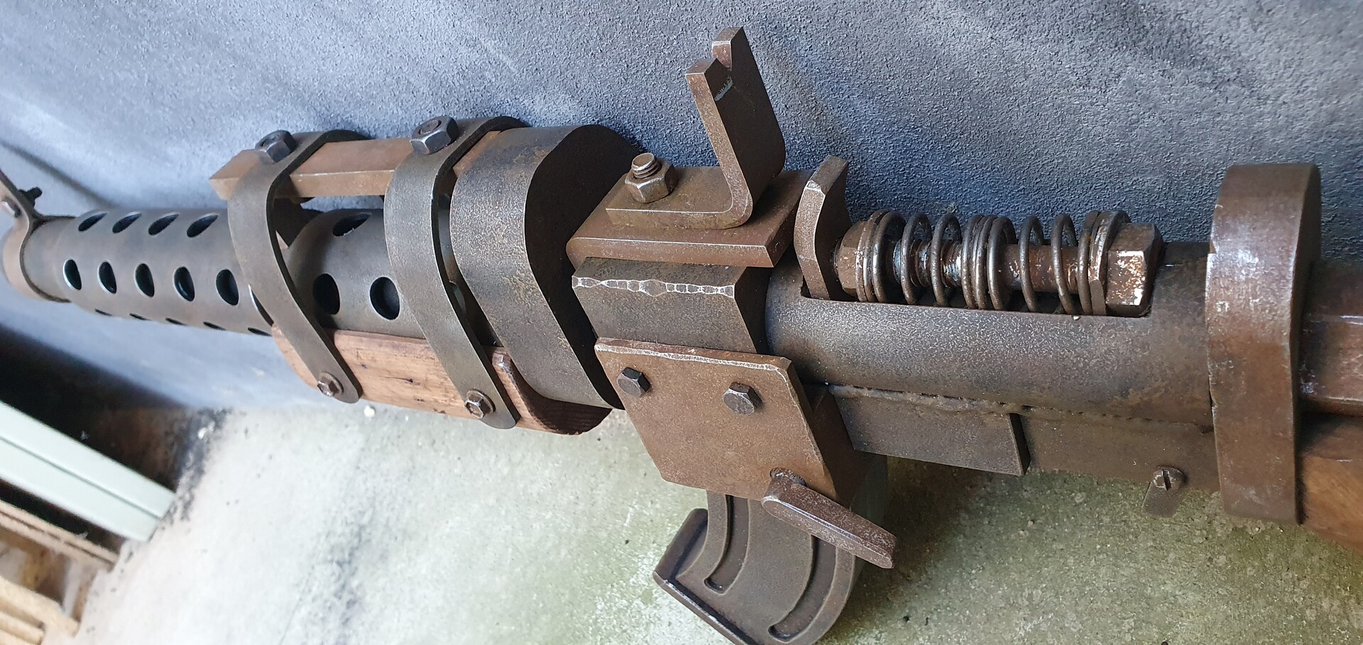 Scott McMaster - Fallout Handmade Machine Gun