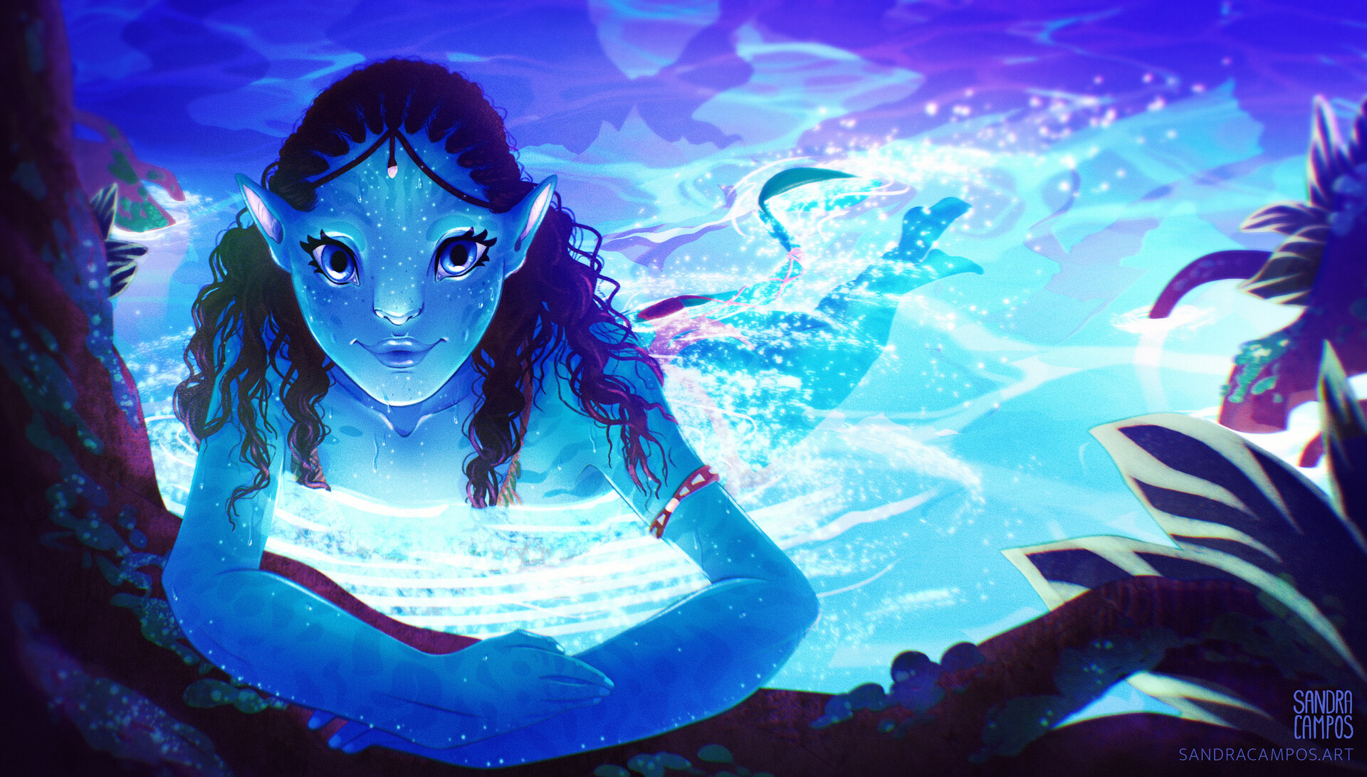 ArtStation - Tsireya Avatar 2 Fanart