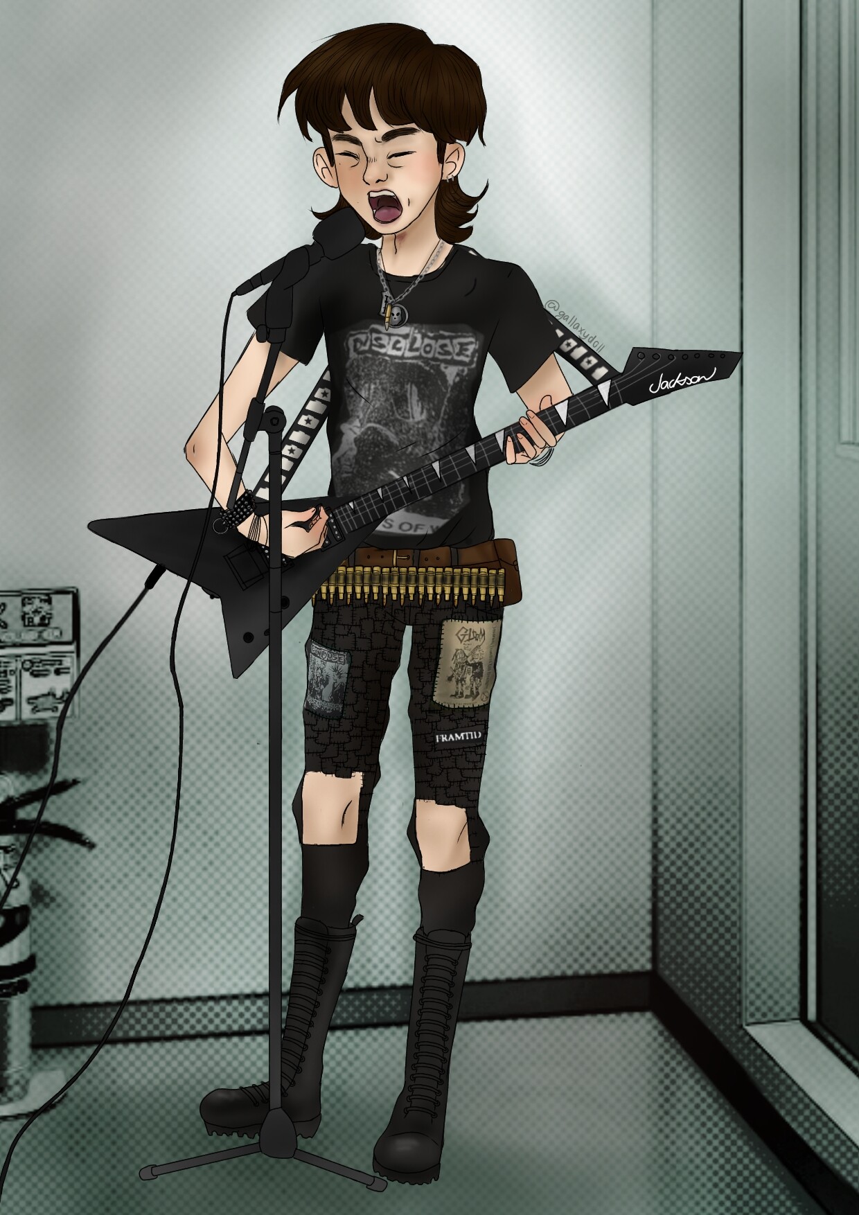 ArtStation - punk guy