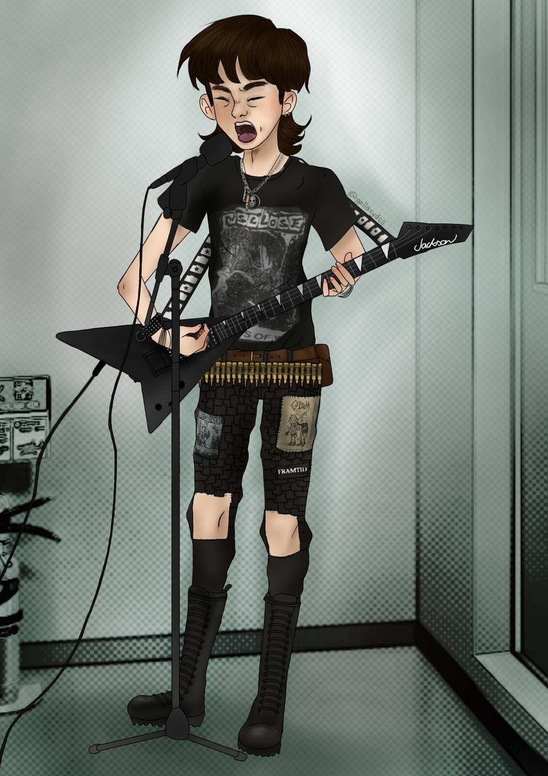 Sofia Dias - punk guy