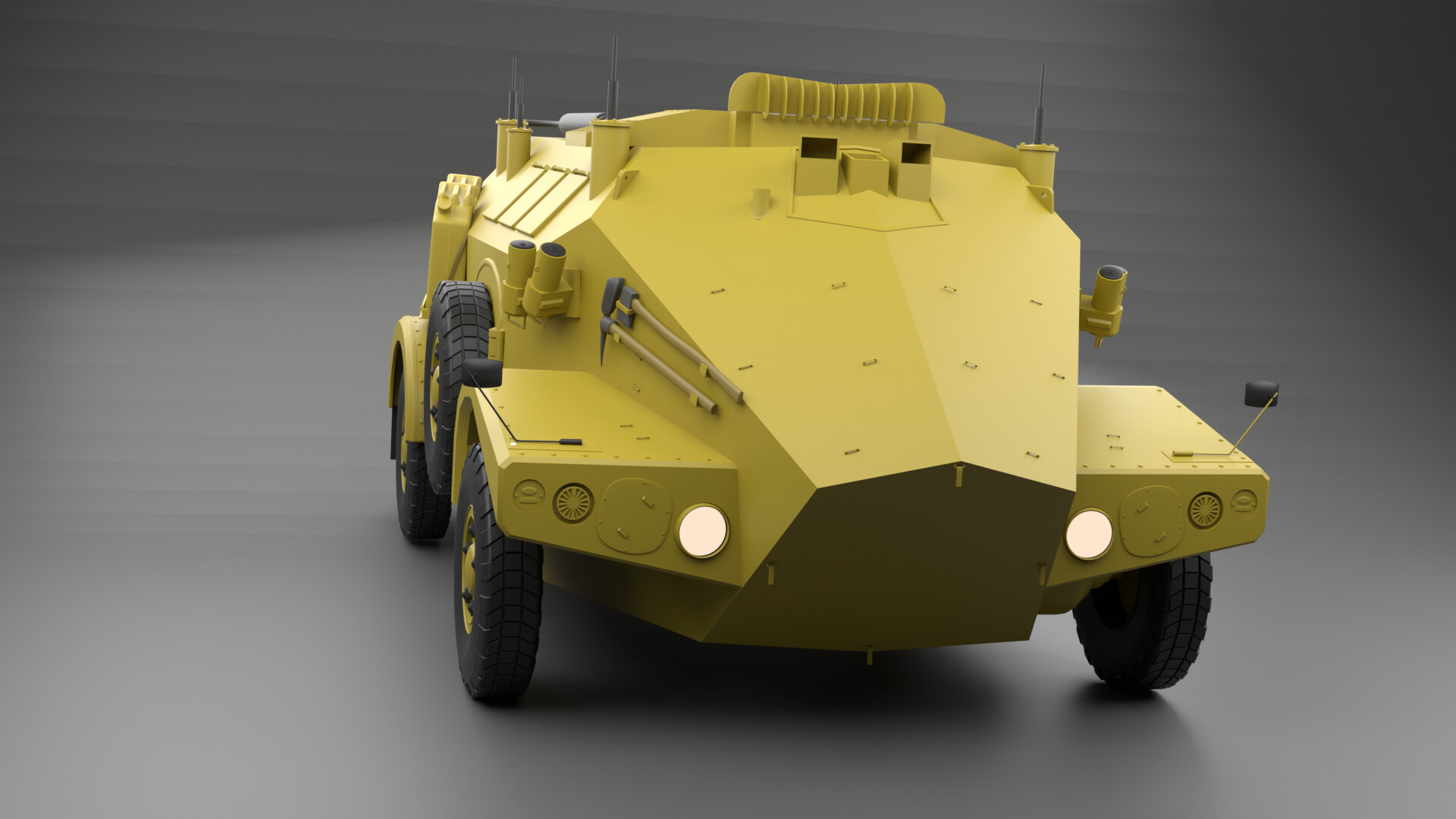 ArtStation - PANHARD M3 APC ''BUFFALO''