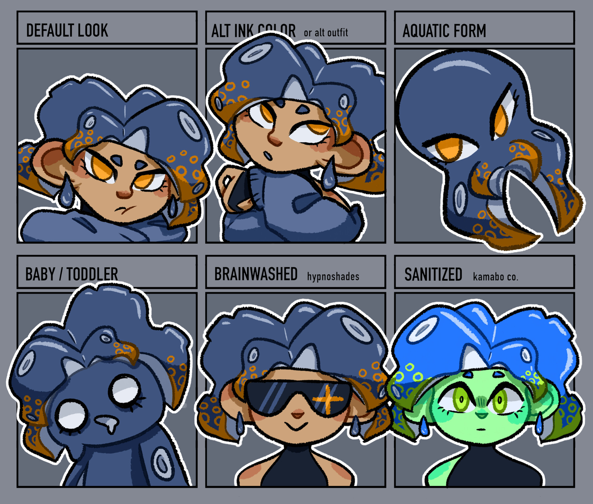 ArtStation - oc sheet