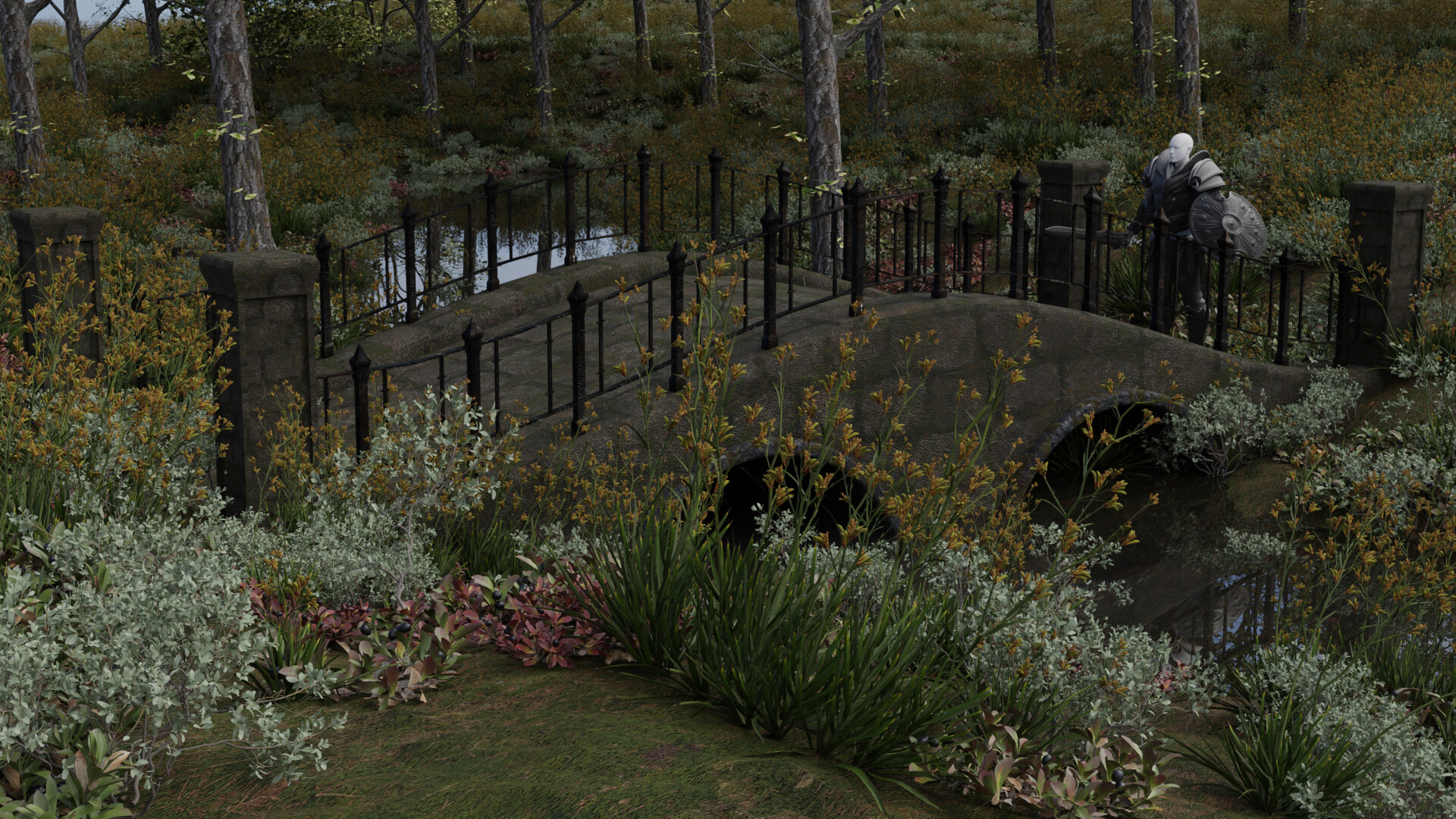 ArtStation - Forest Bridge