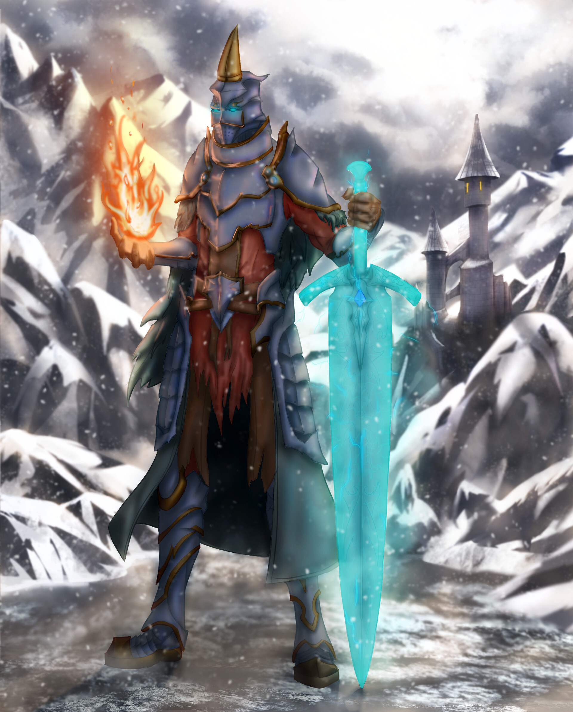 ArtStation - Magic Knight
