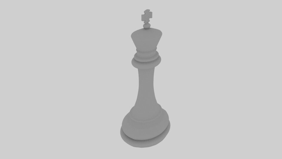 ArtStation - 3D Model - Chess King