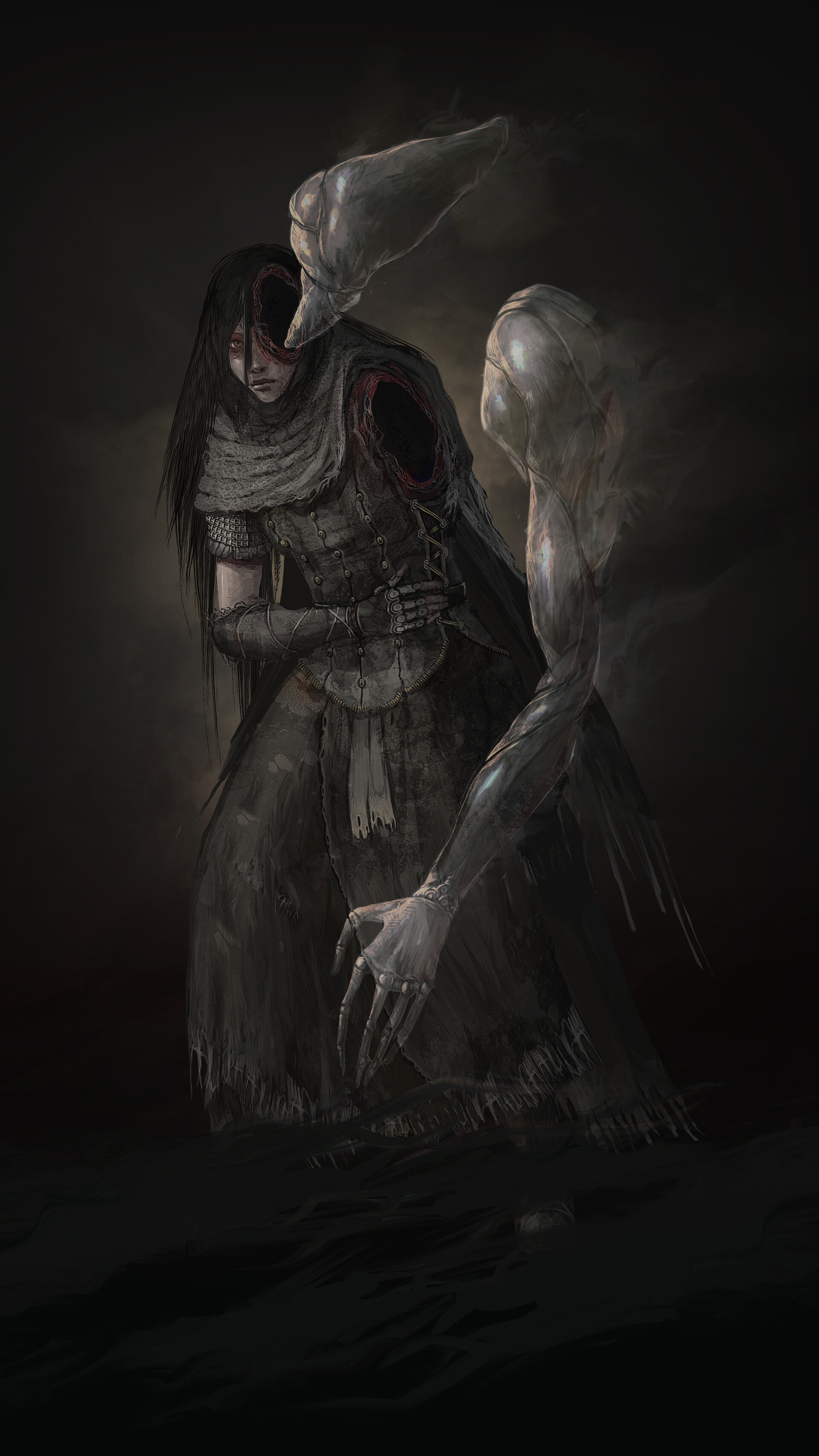 ArtStation - The Saint and the Ghost