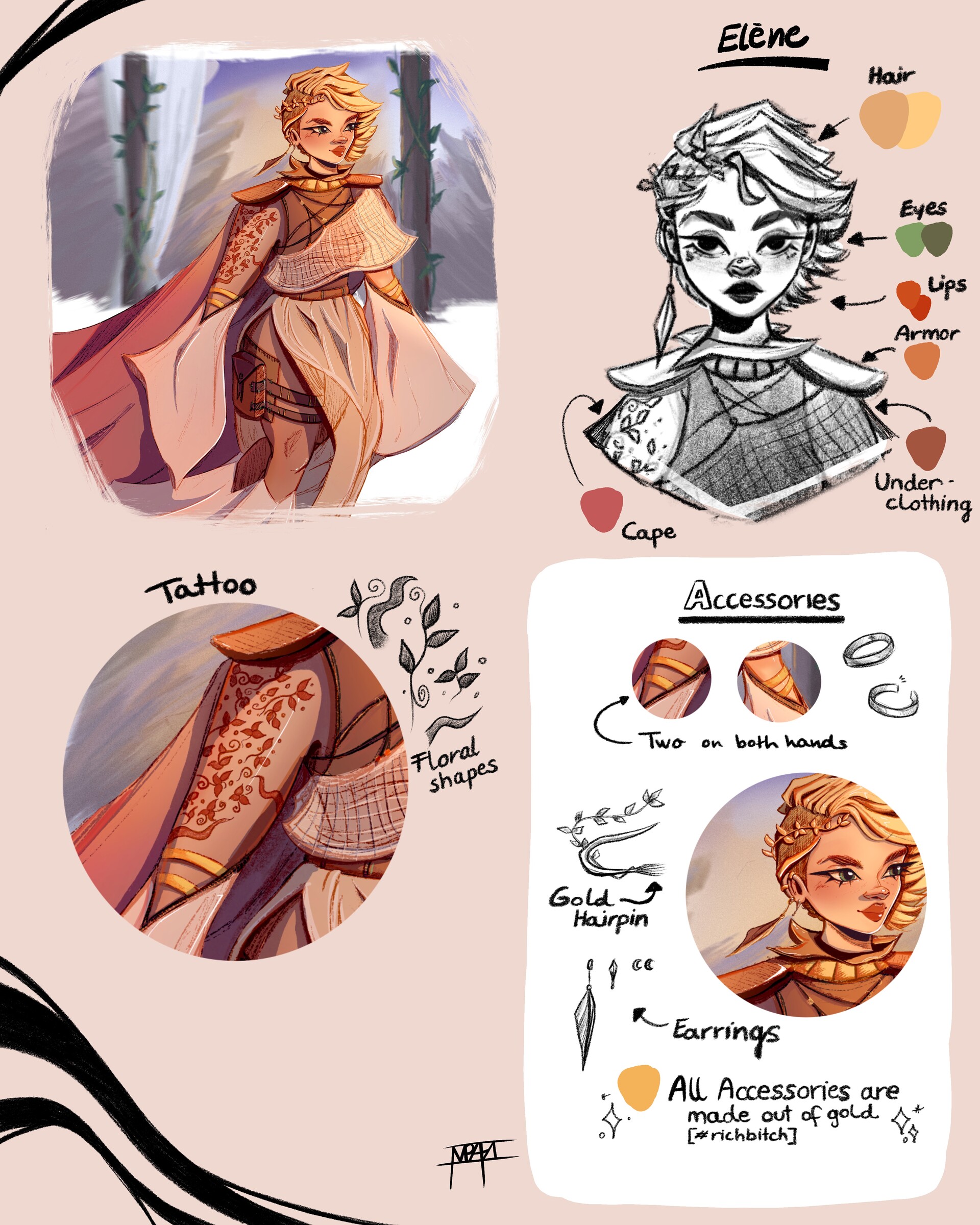 ArtStation - OC - El’ene