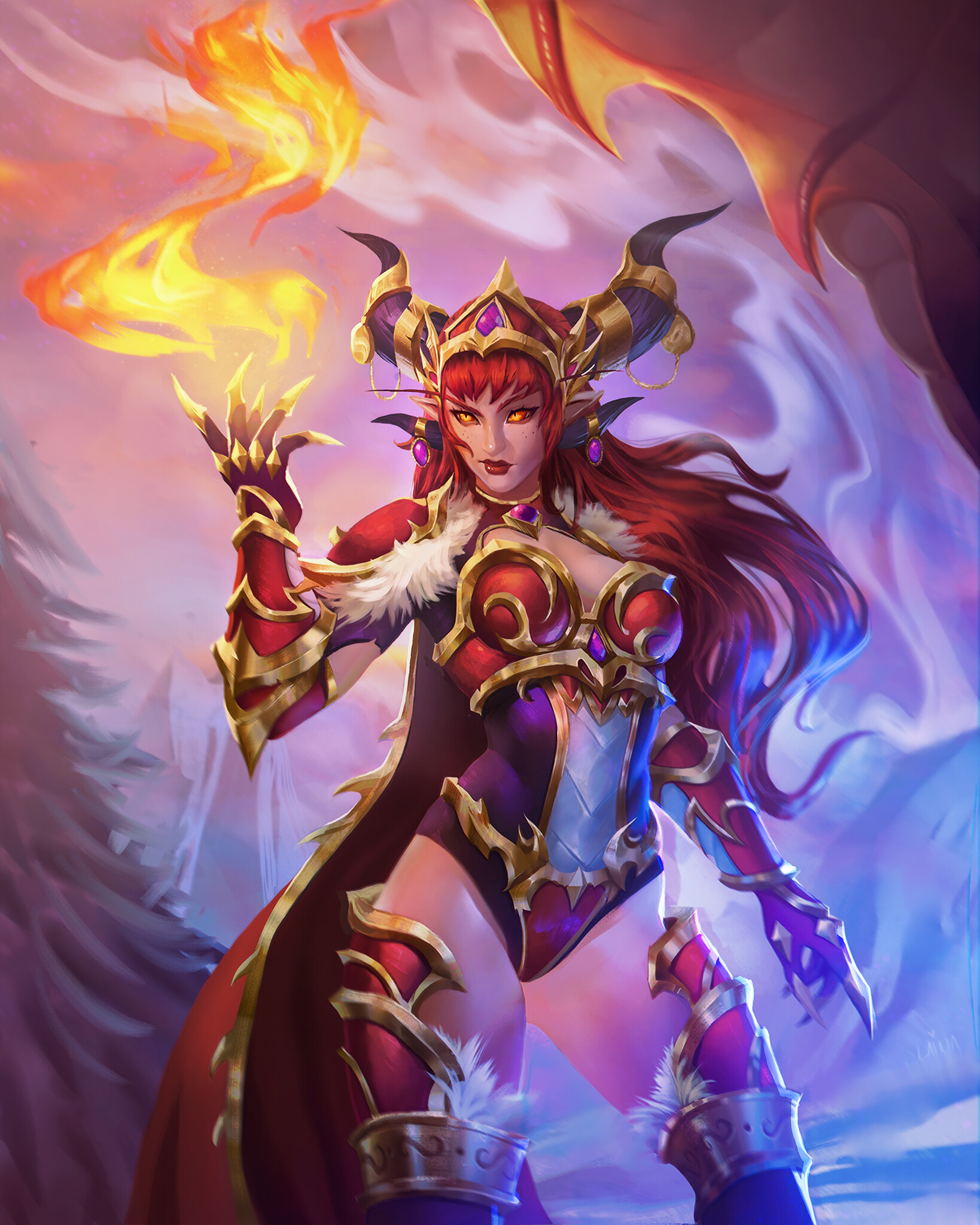 Wow Alexstrasza Fan Art