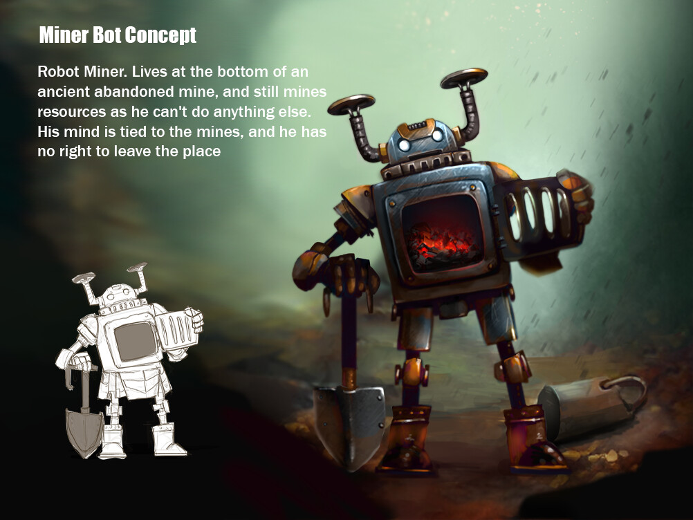 EdwinPix @ - Miner Robot Bot