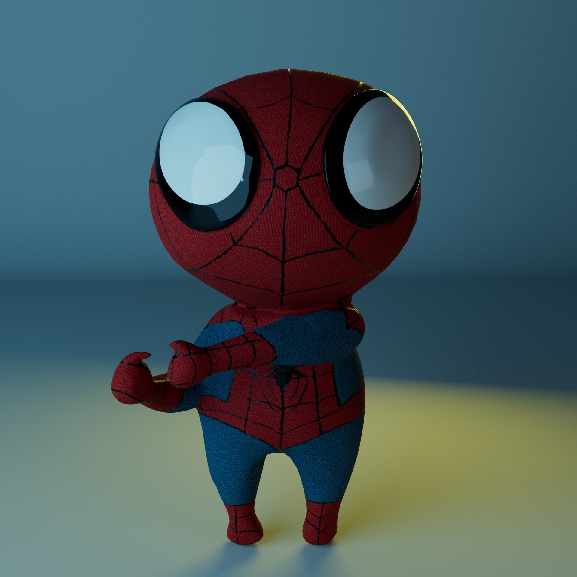 ArtStation - Spiderman Chibi