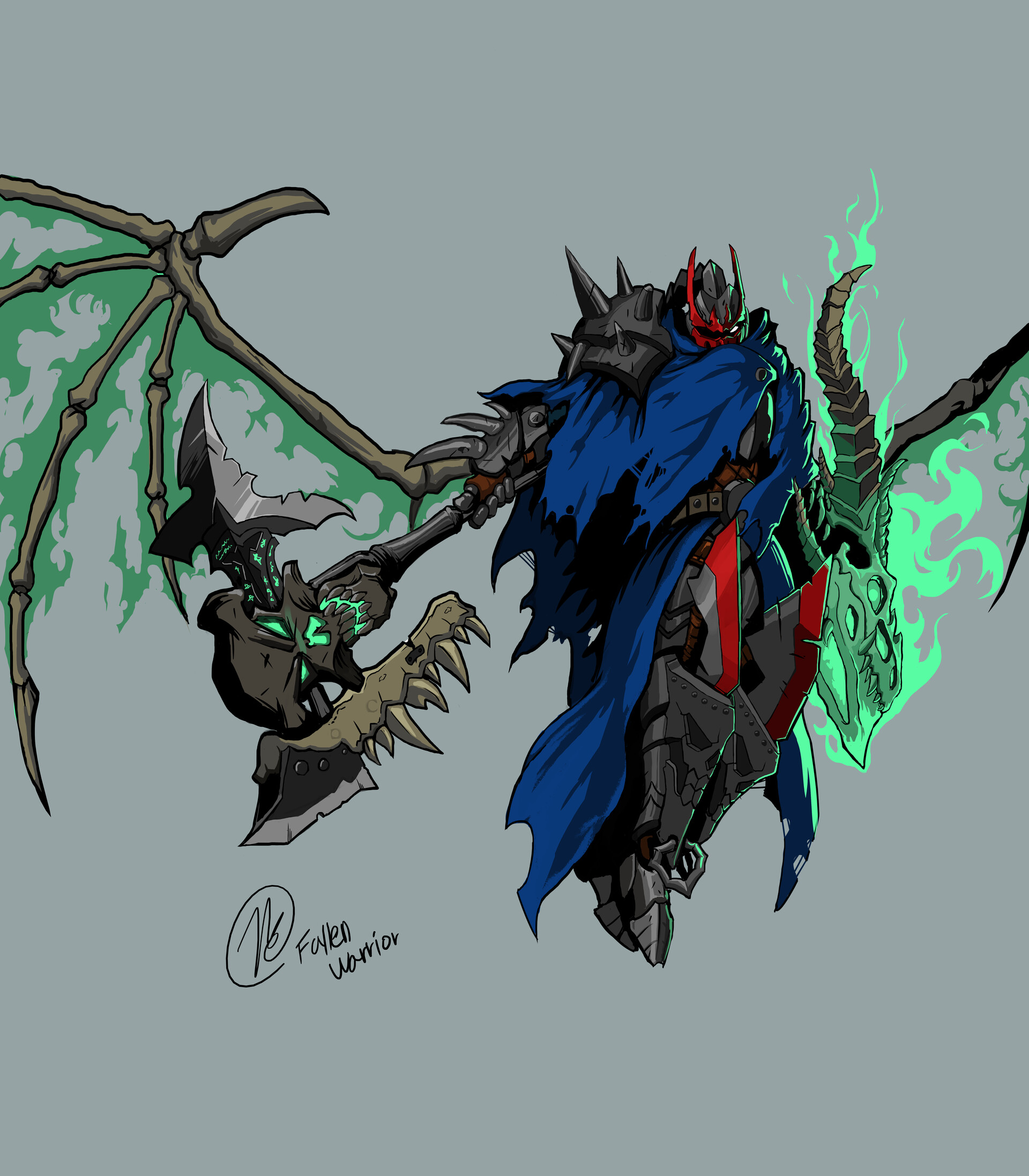 ArtStation - Fallen Warrior