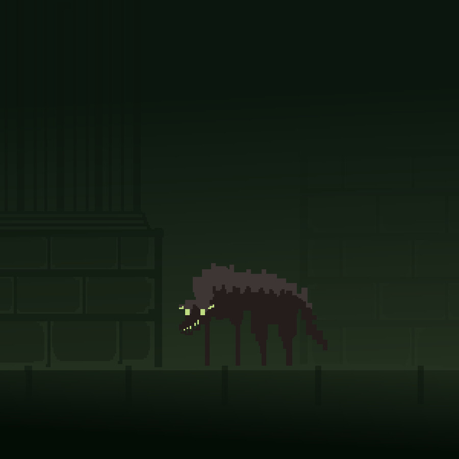 ArtStation - Dangeon Wolf idle