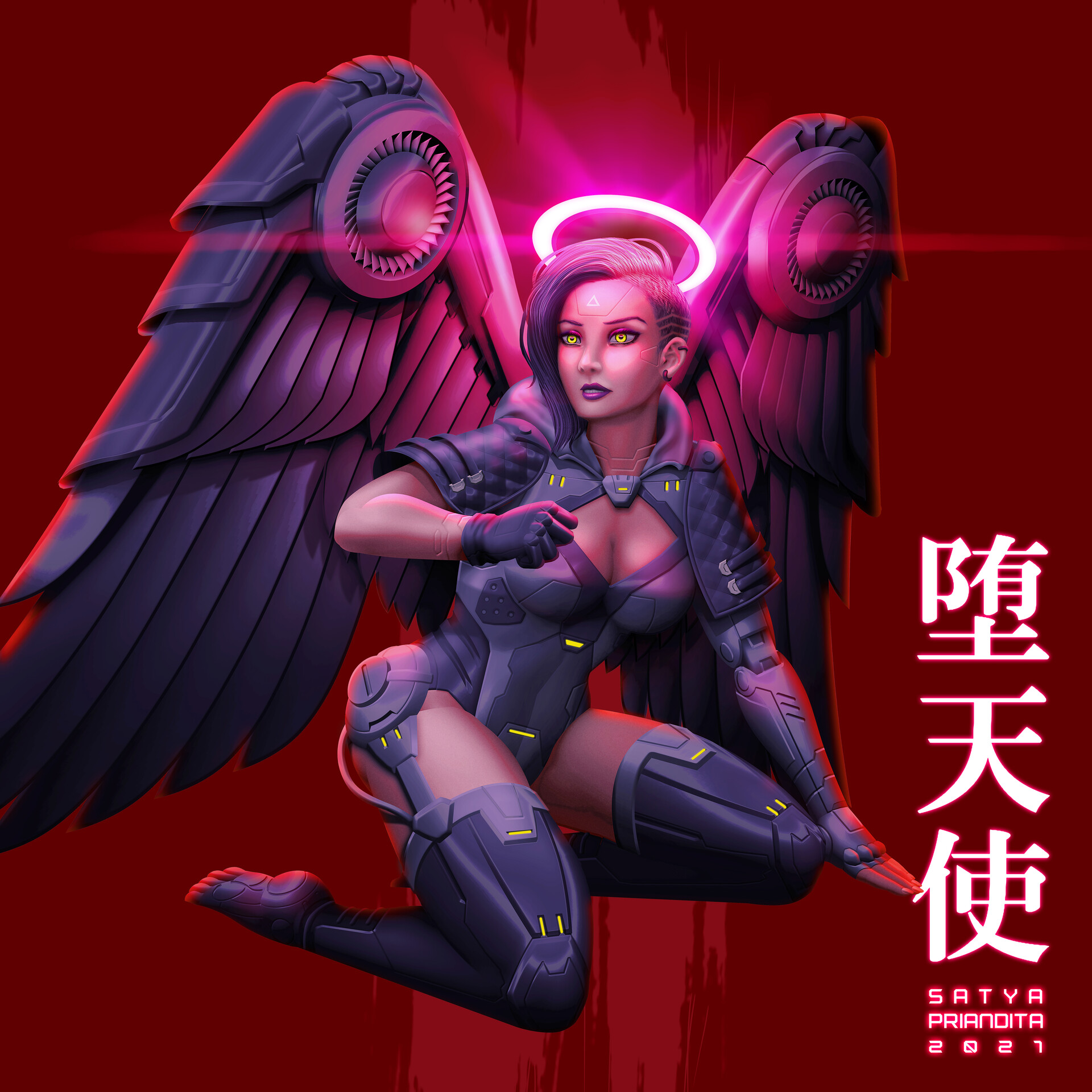 ArtStation - Fallen Angel