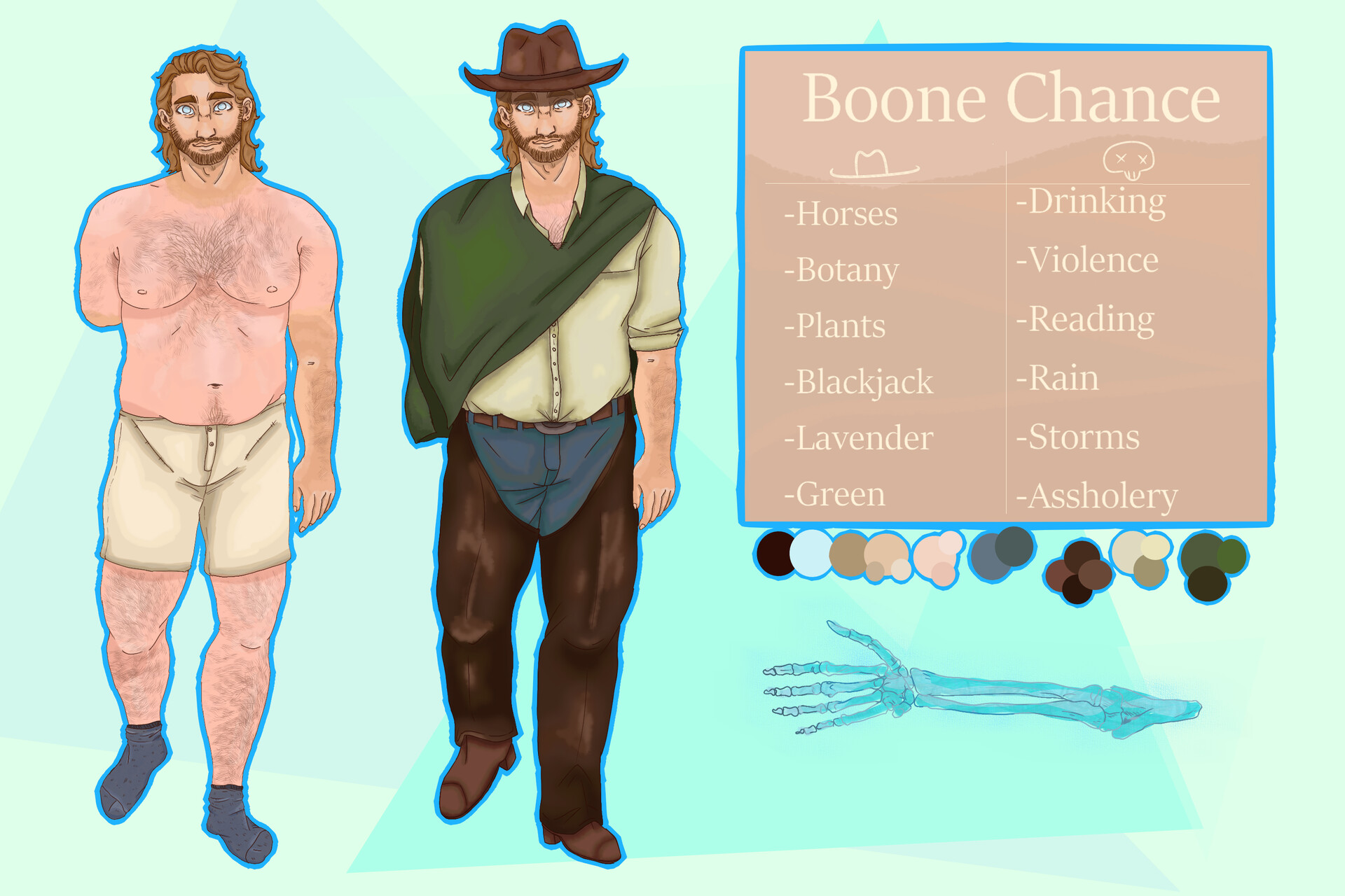 ArtStation - OC Reference sheet