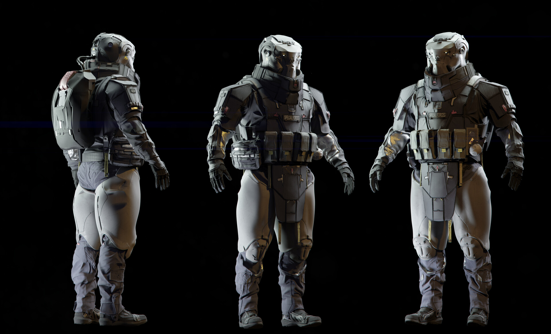 ArtStation - Heavy special forces unit