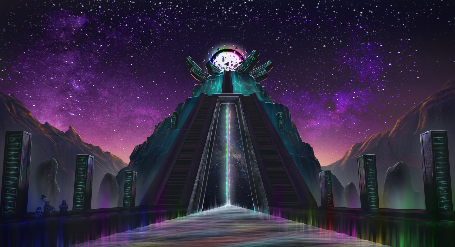 ArtStation - Gates of Asgard