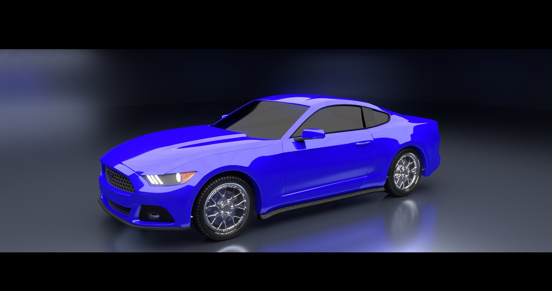 ArtStation - FORD MUSTANG SUPER CAR