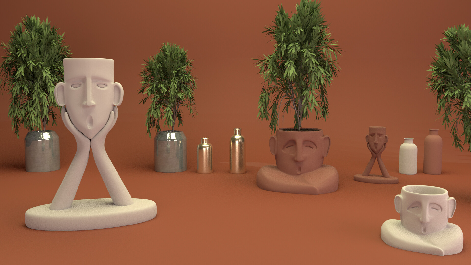 ArtStation - Plant Pot model..