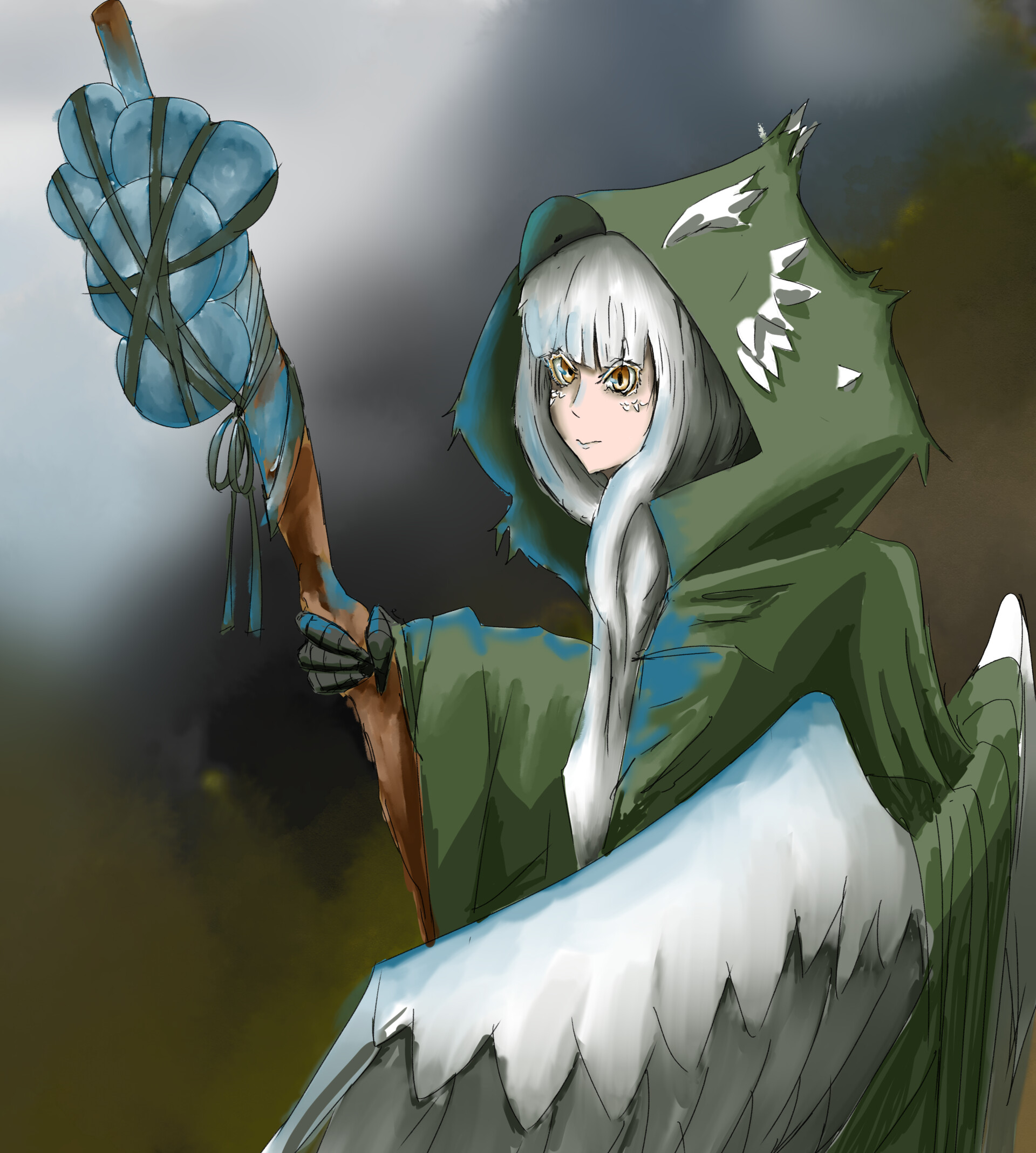 ArtStation - Druid for a DND campaign