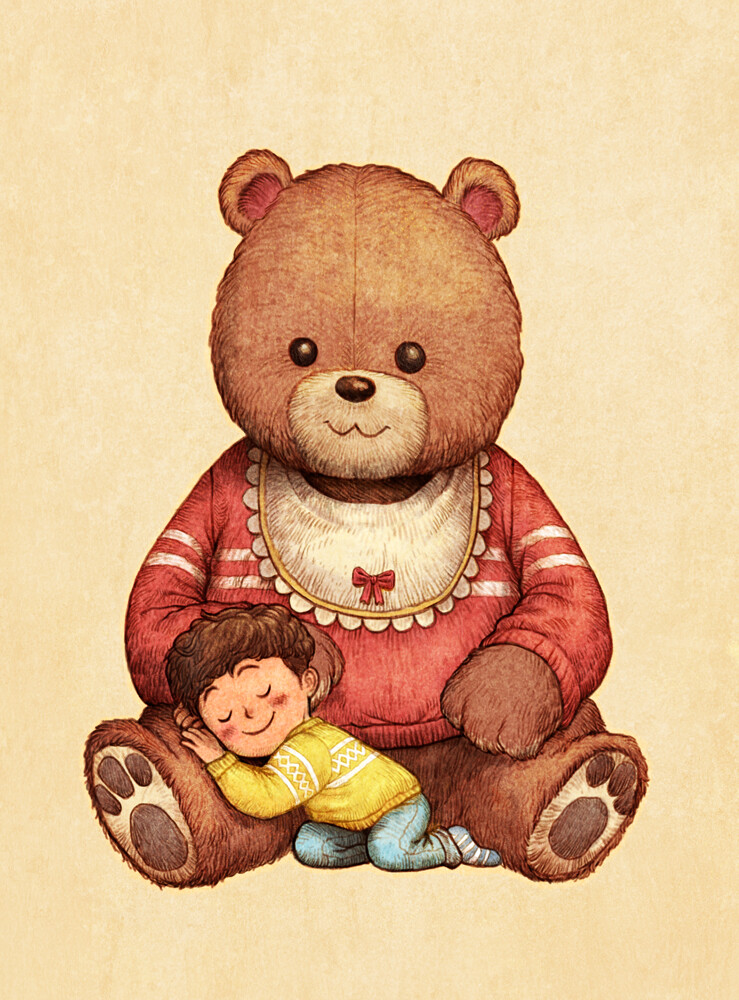 ArtStation - bear and child