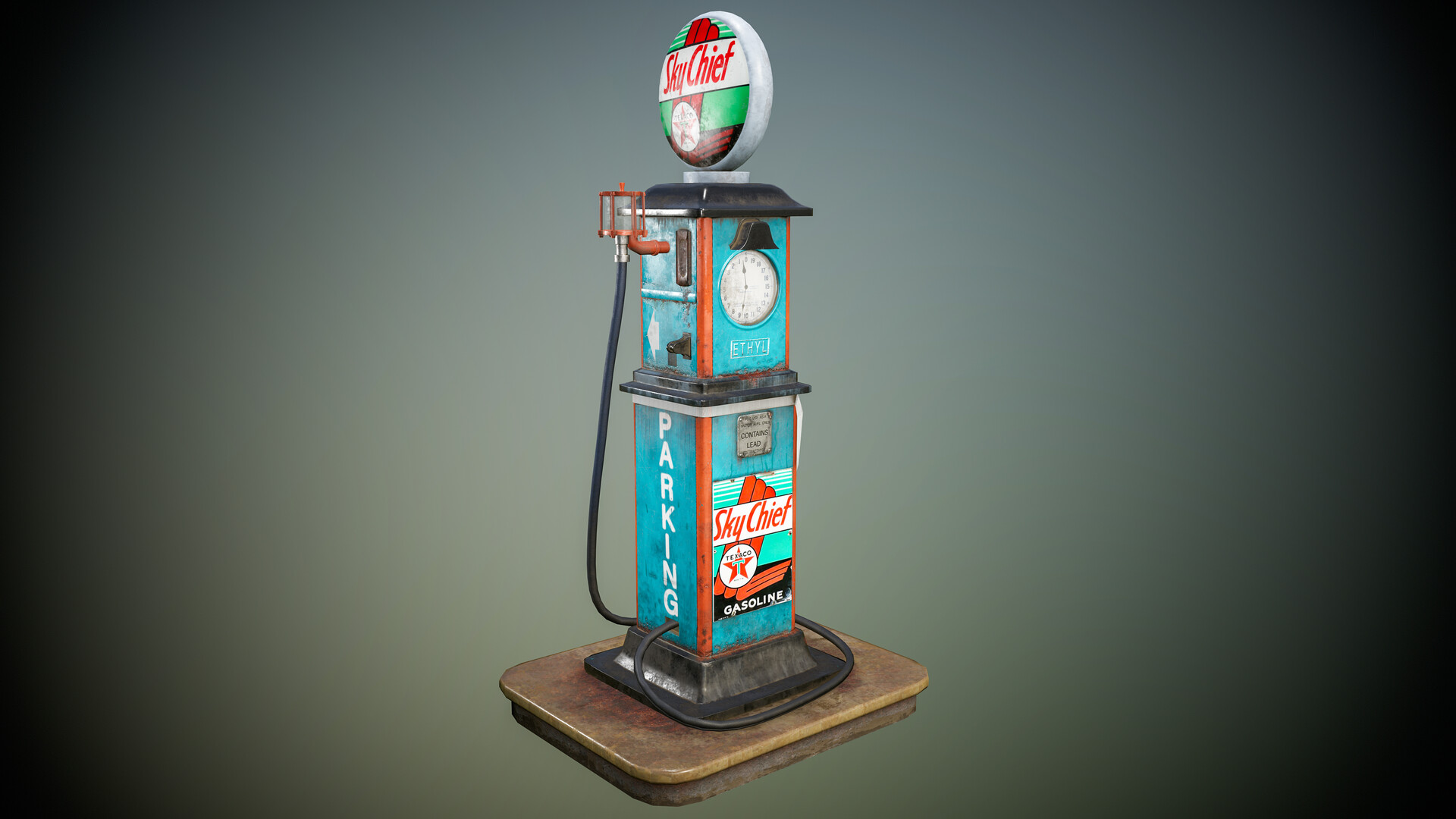 ArtStation - 3d Gas Pump