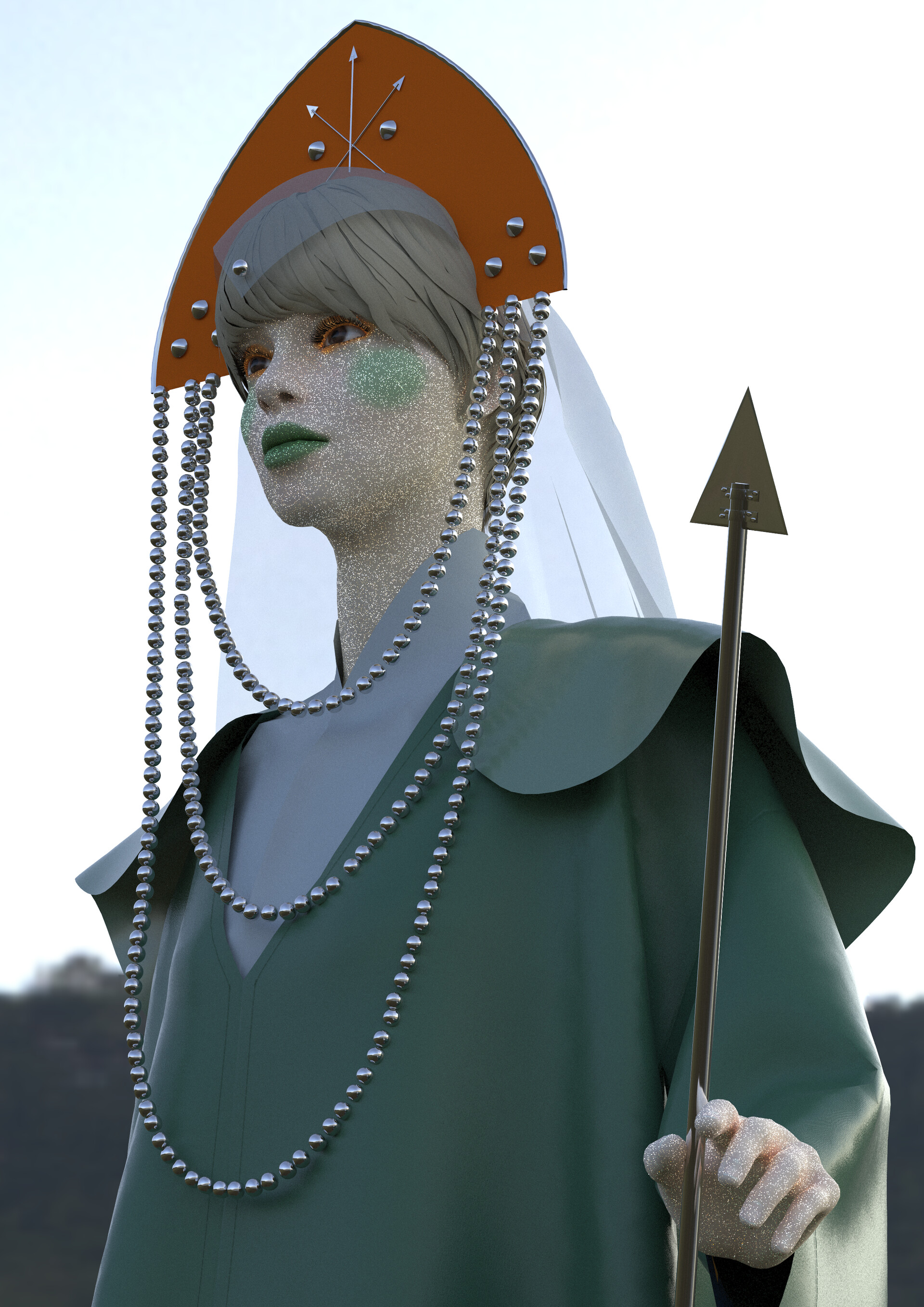 ArtStation - Princess Frog digital outfit