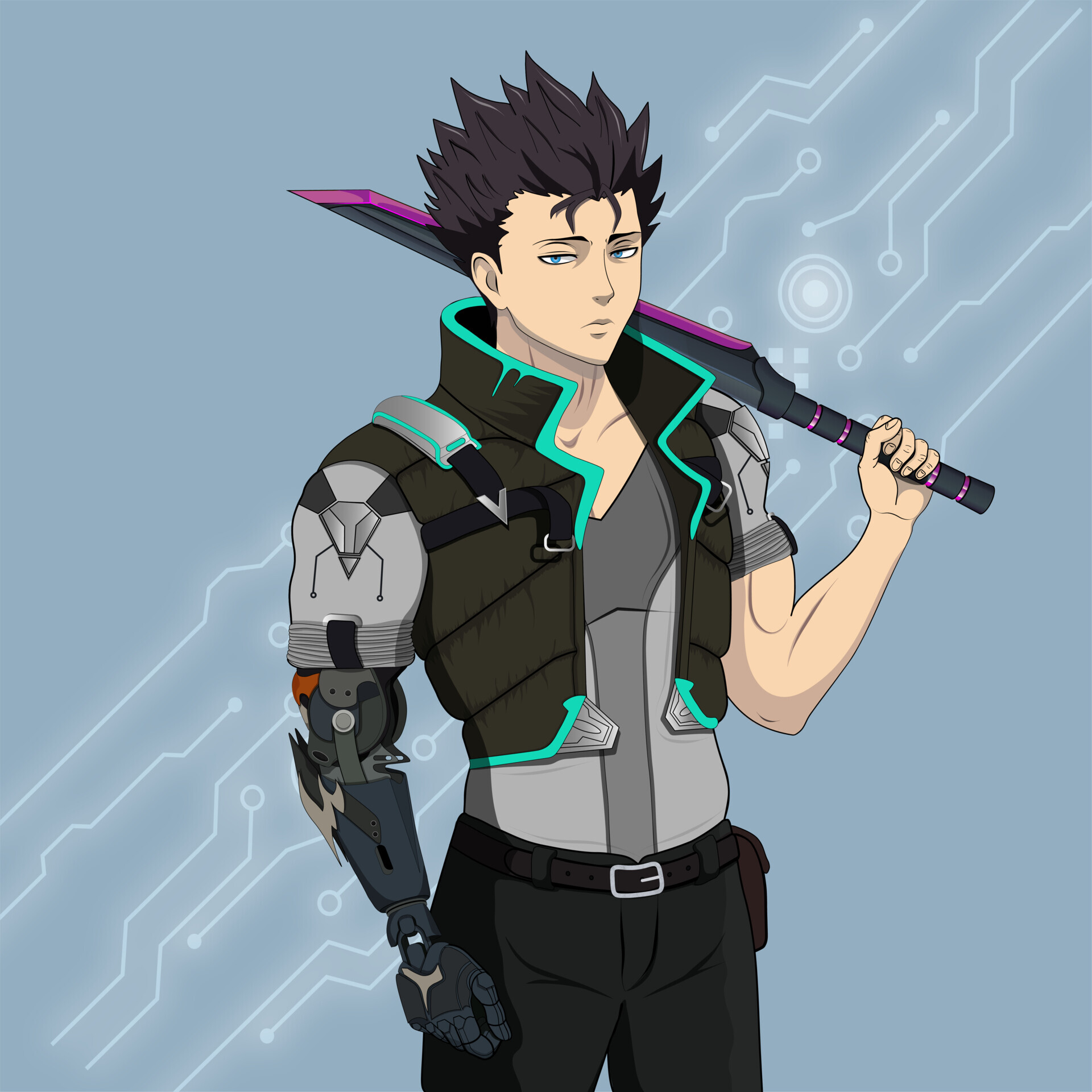 ArtStation - Anime [ Cyber ]