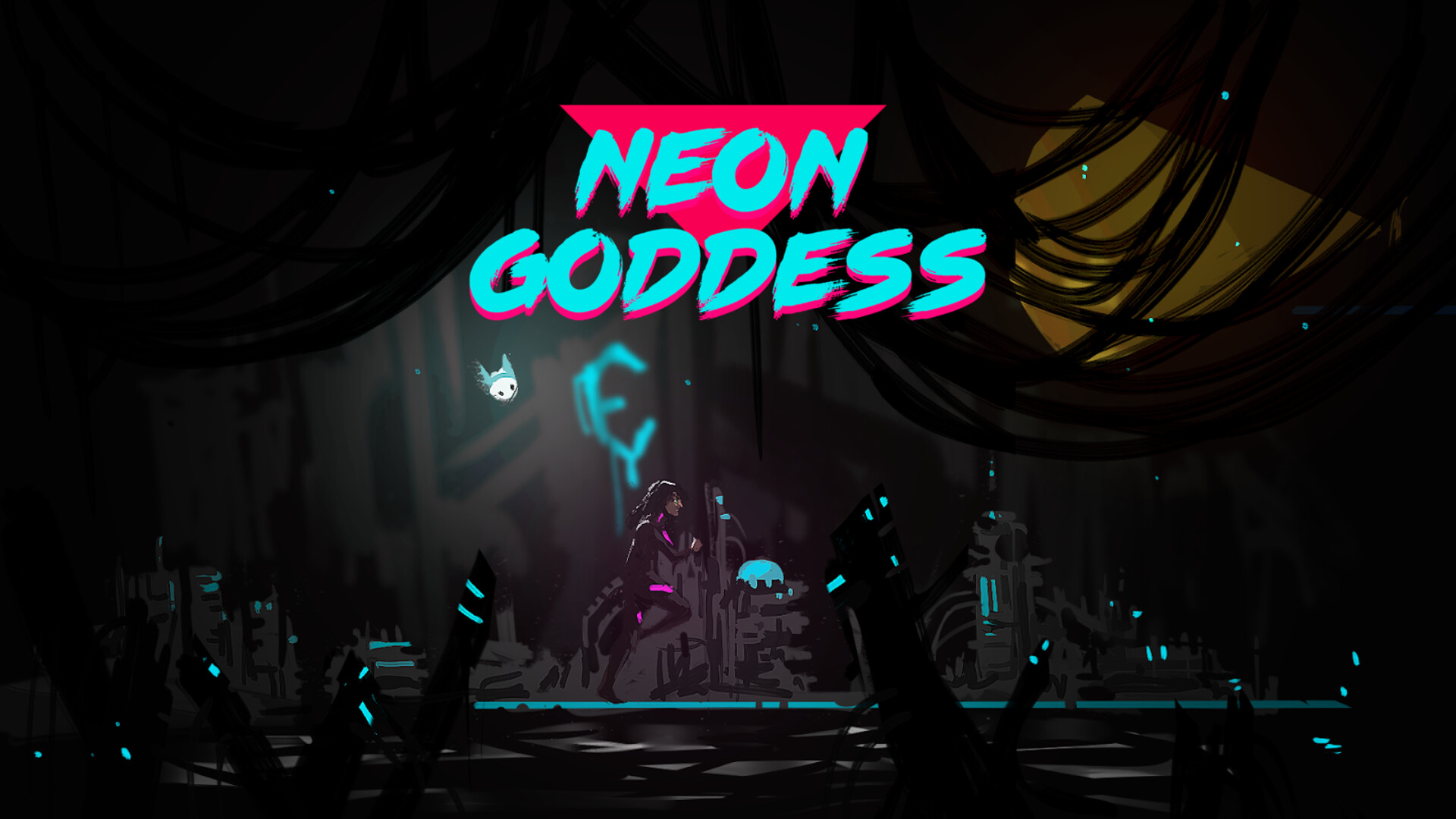 ArtStation - Neon Goddess