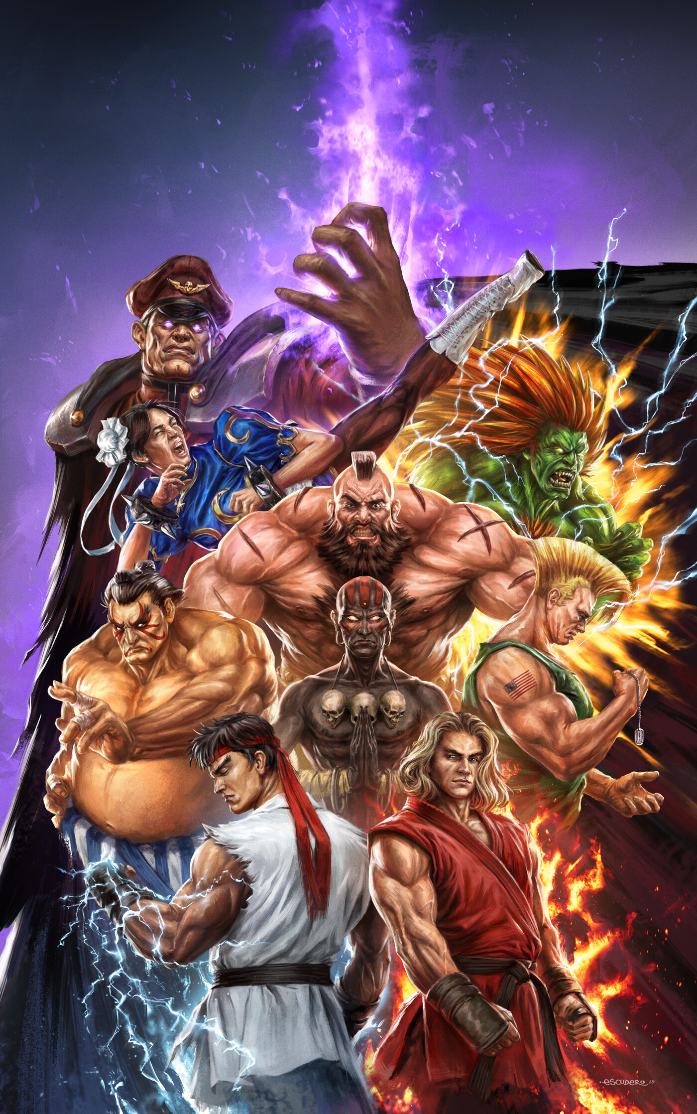 ArtStation - STREET FIGHTER II