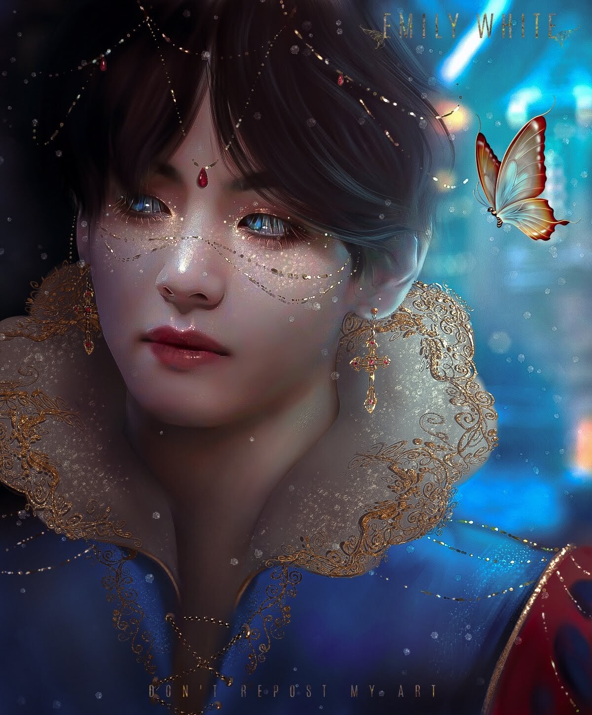 Emily White - Taehyung Prince - Photo editing with conceptual digital ...