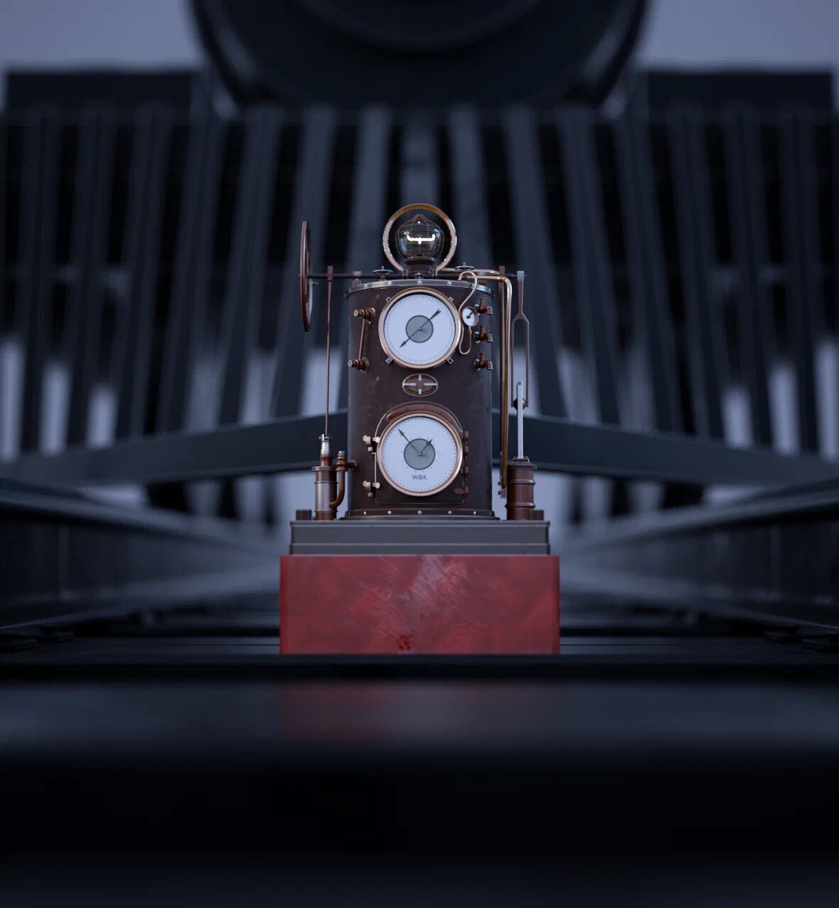 ArtStation - Steampunk clock