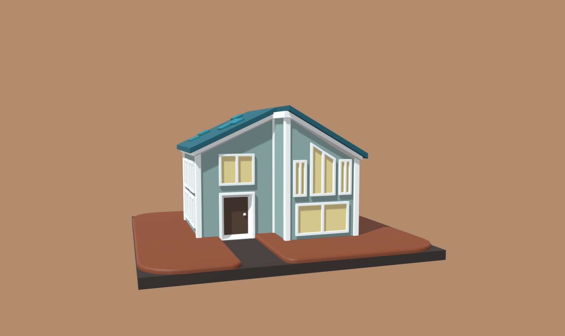 ArtStation - Low Poly House