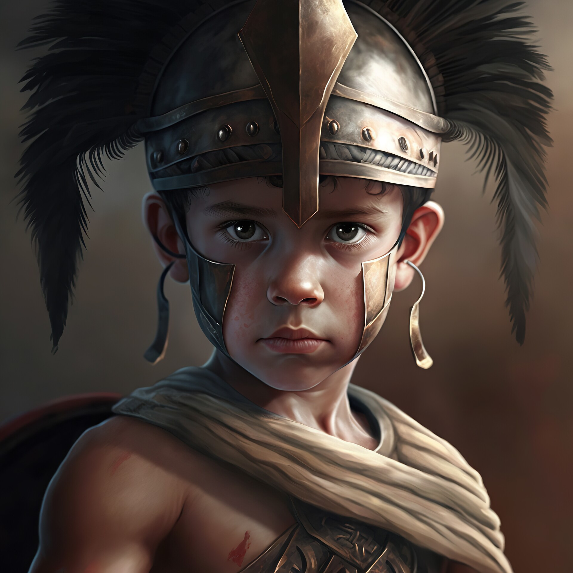 ArtStation - Training boy in Sparta