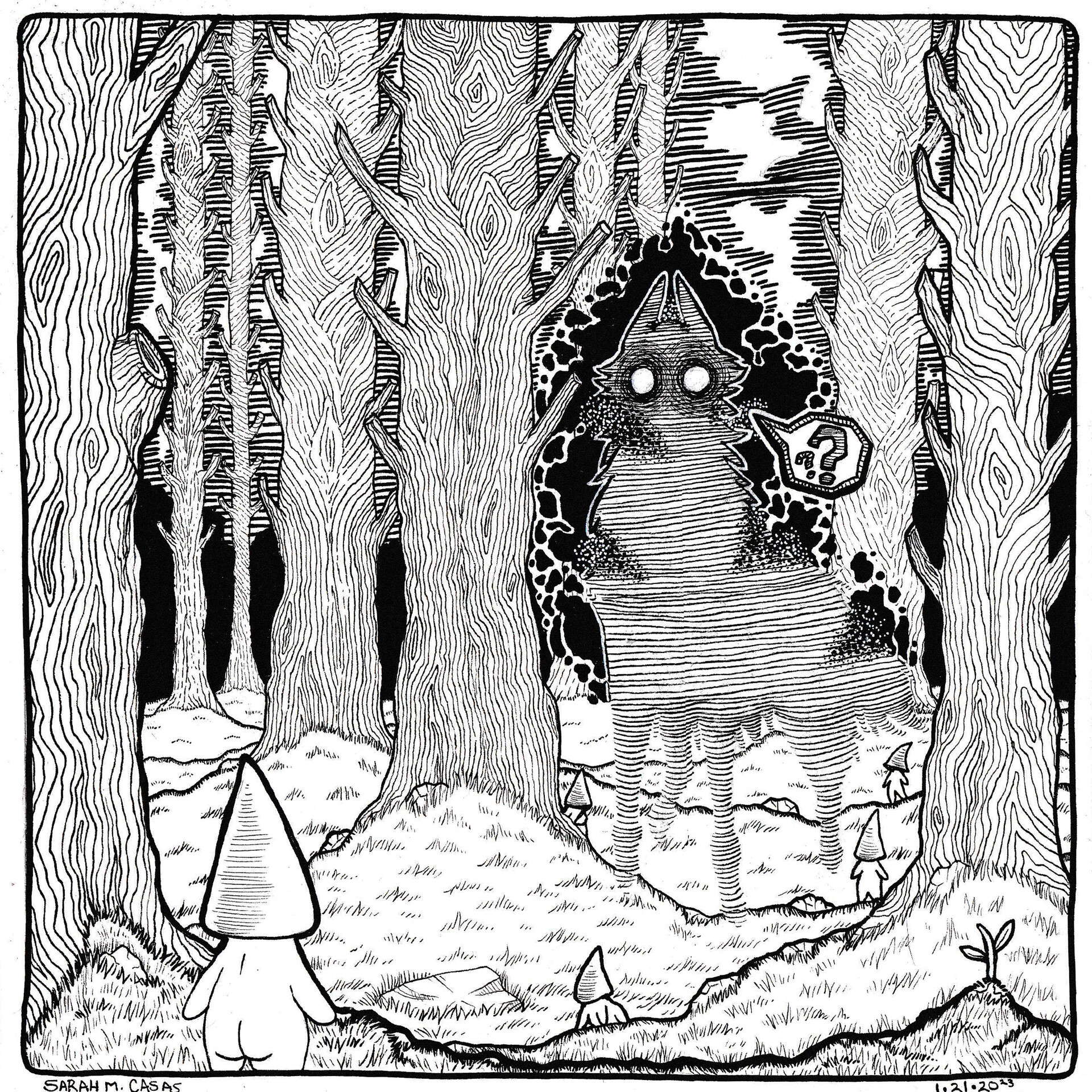 ArtStation - A Forest Echo