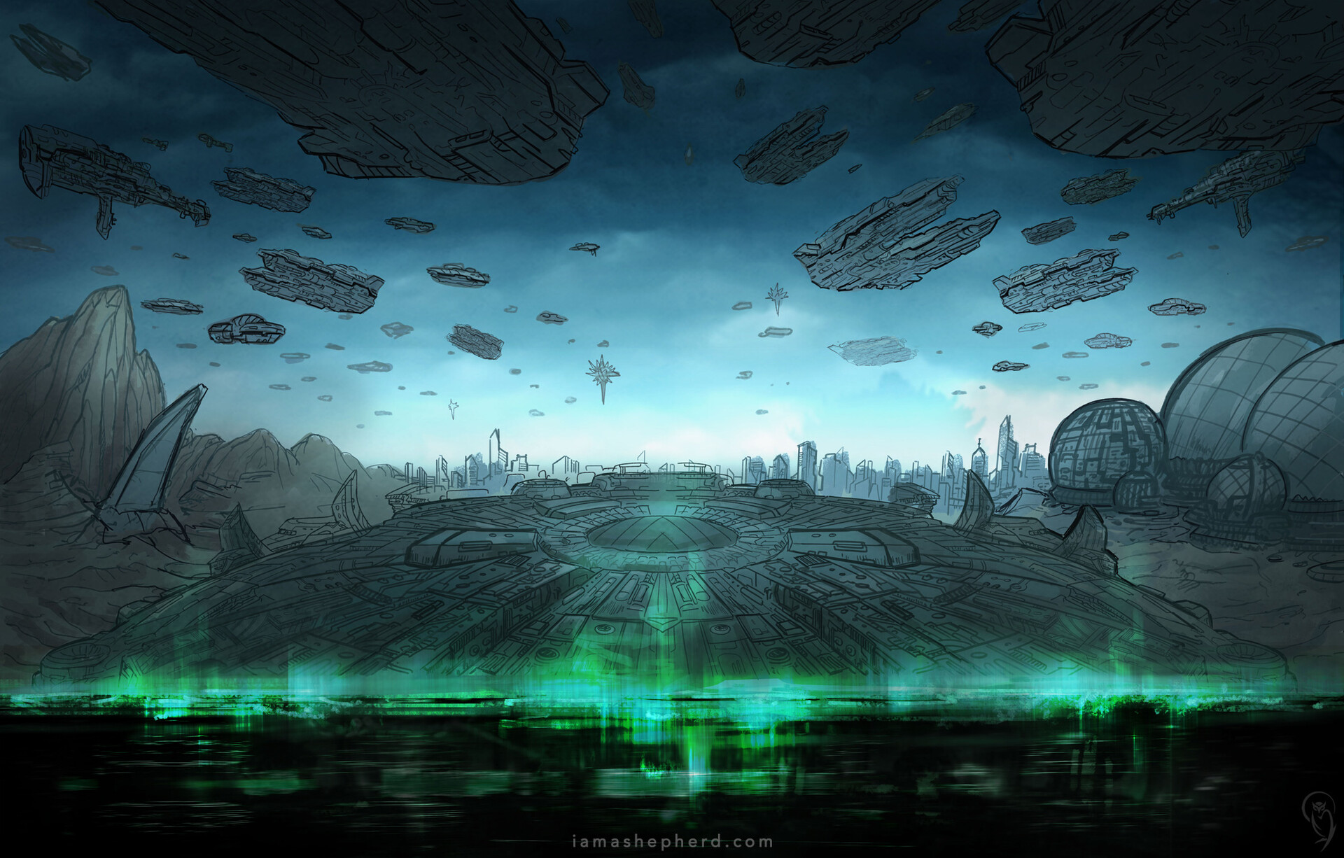 ArtStation - Freefall: The Invasion