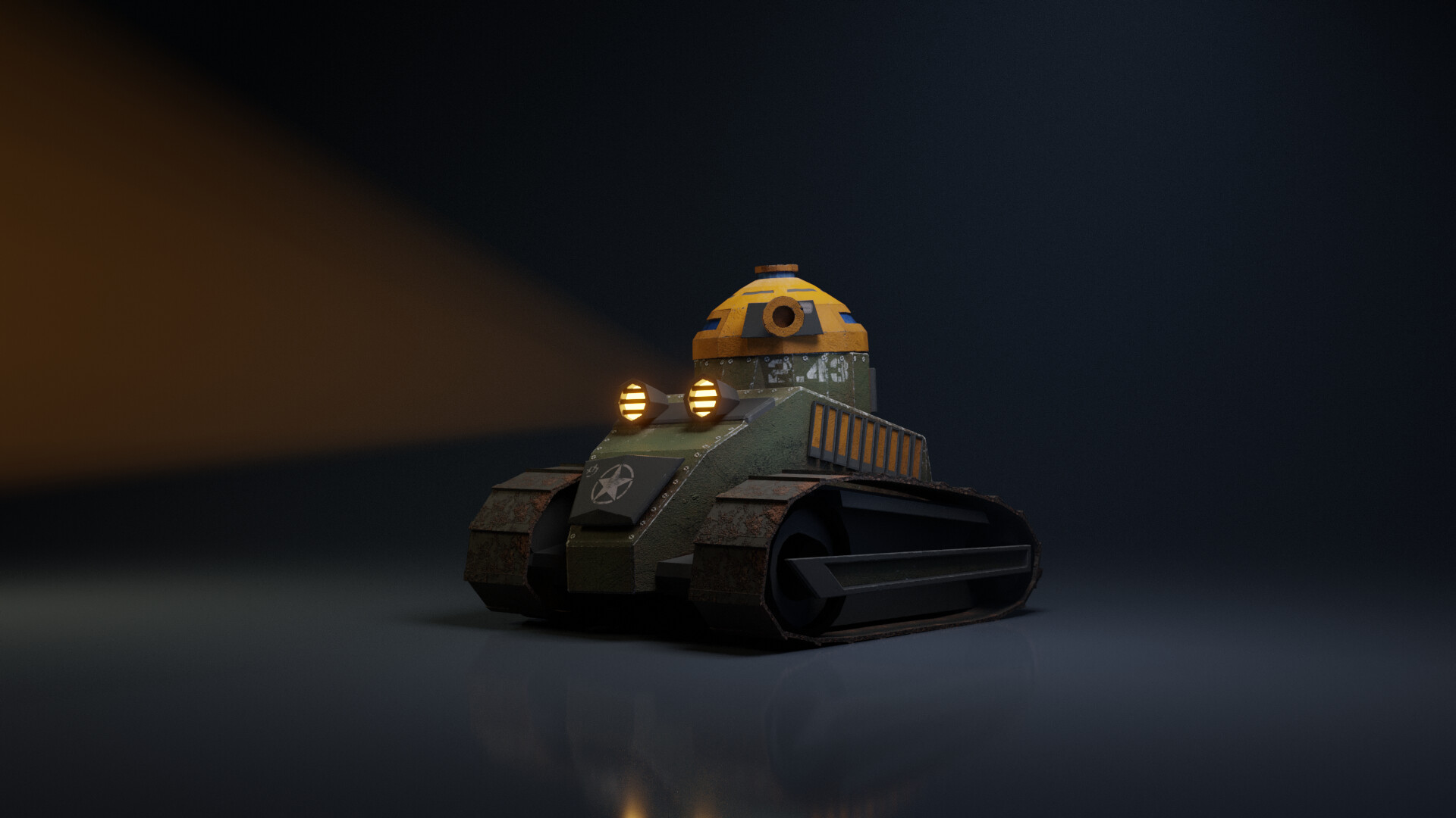ArtStation - Stylized Tank